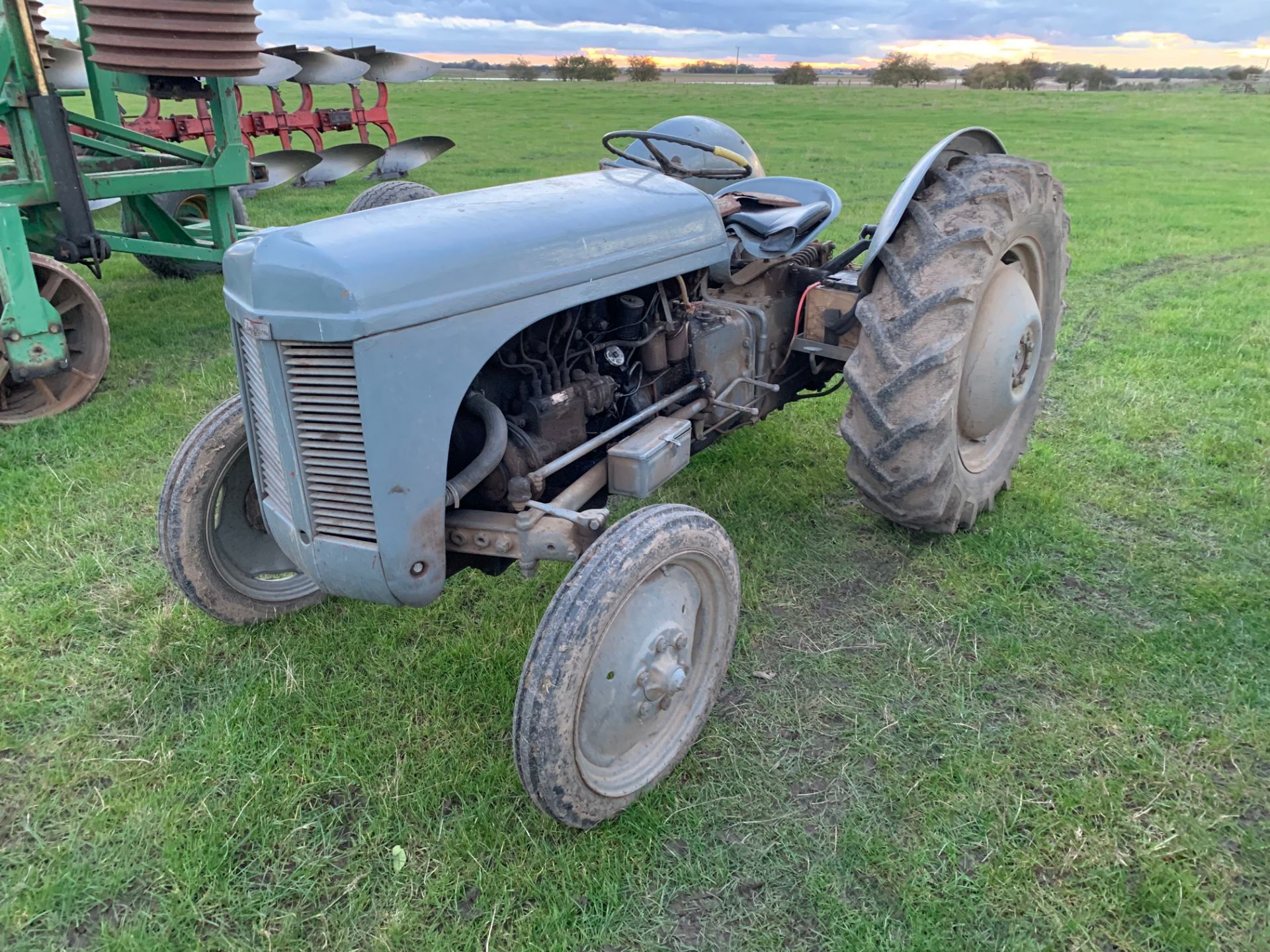 Grey Fergie TEF diesel tractor, RBT 609