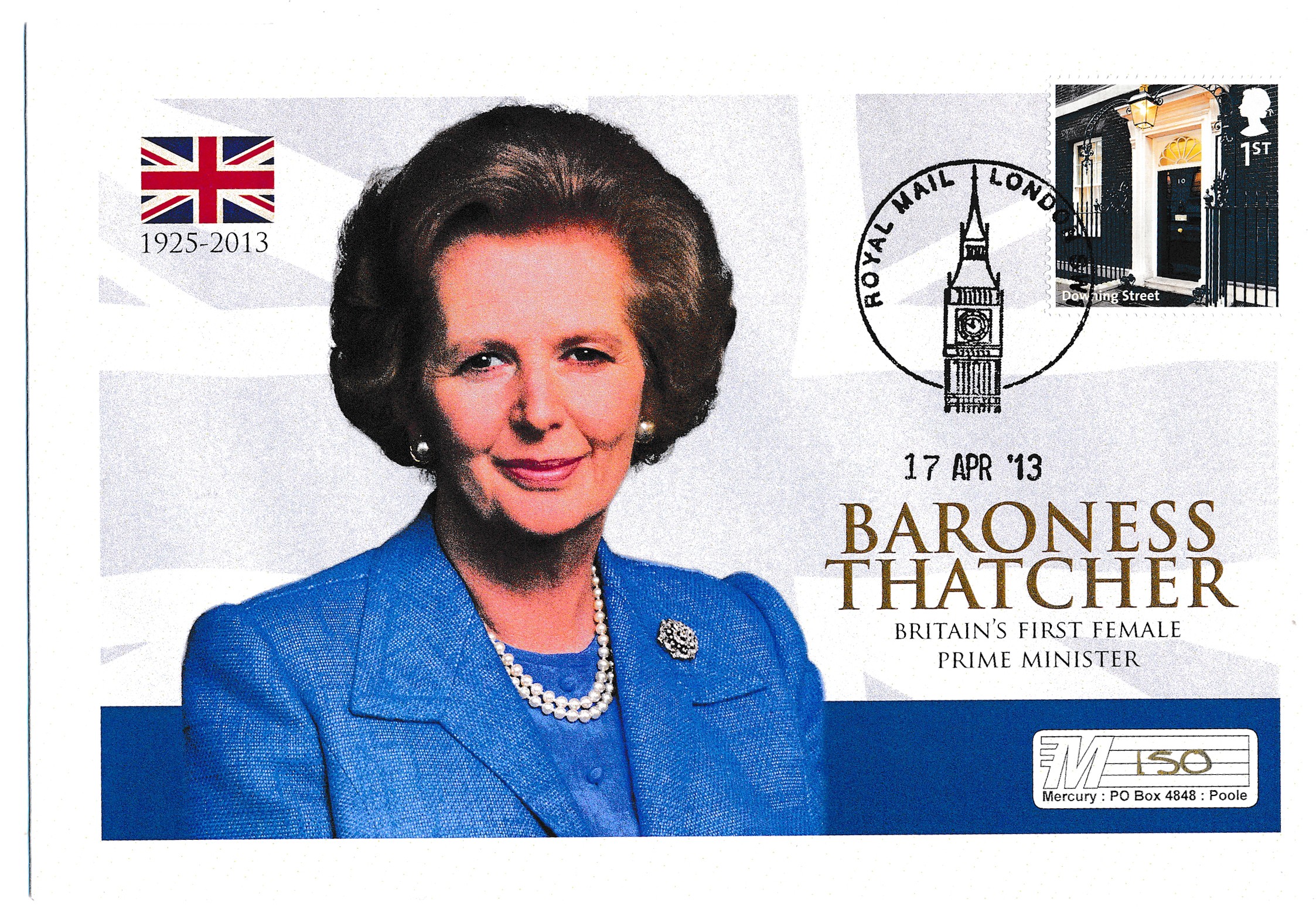 1996 signed Baroness Margaret Thatcher ‘Autographed Editions’ First Day ...