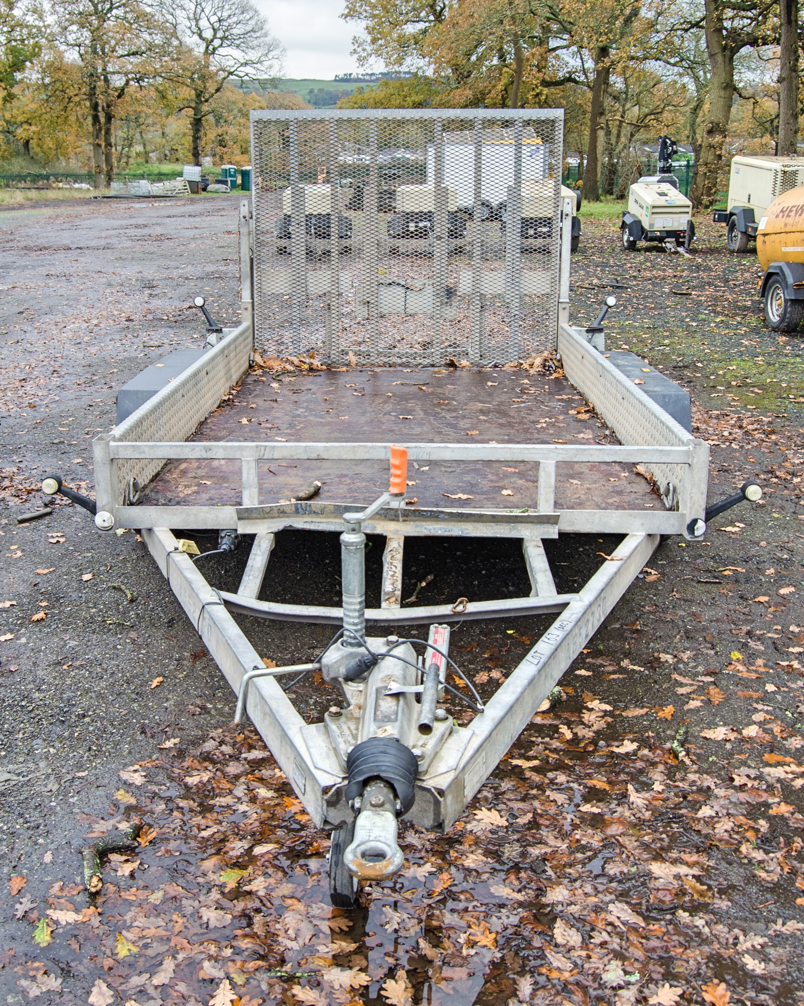Indespension 10ft x 6ft tandem axle plant trailer S/N: 117661 A652730