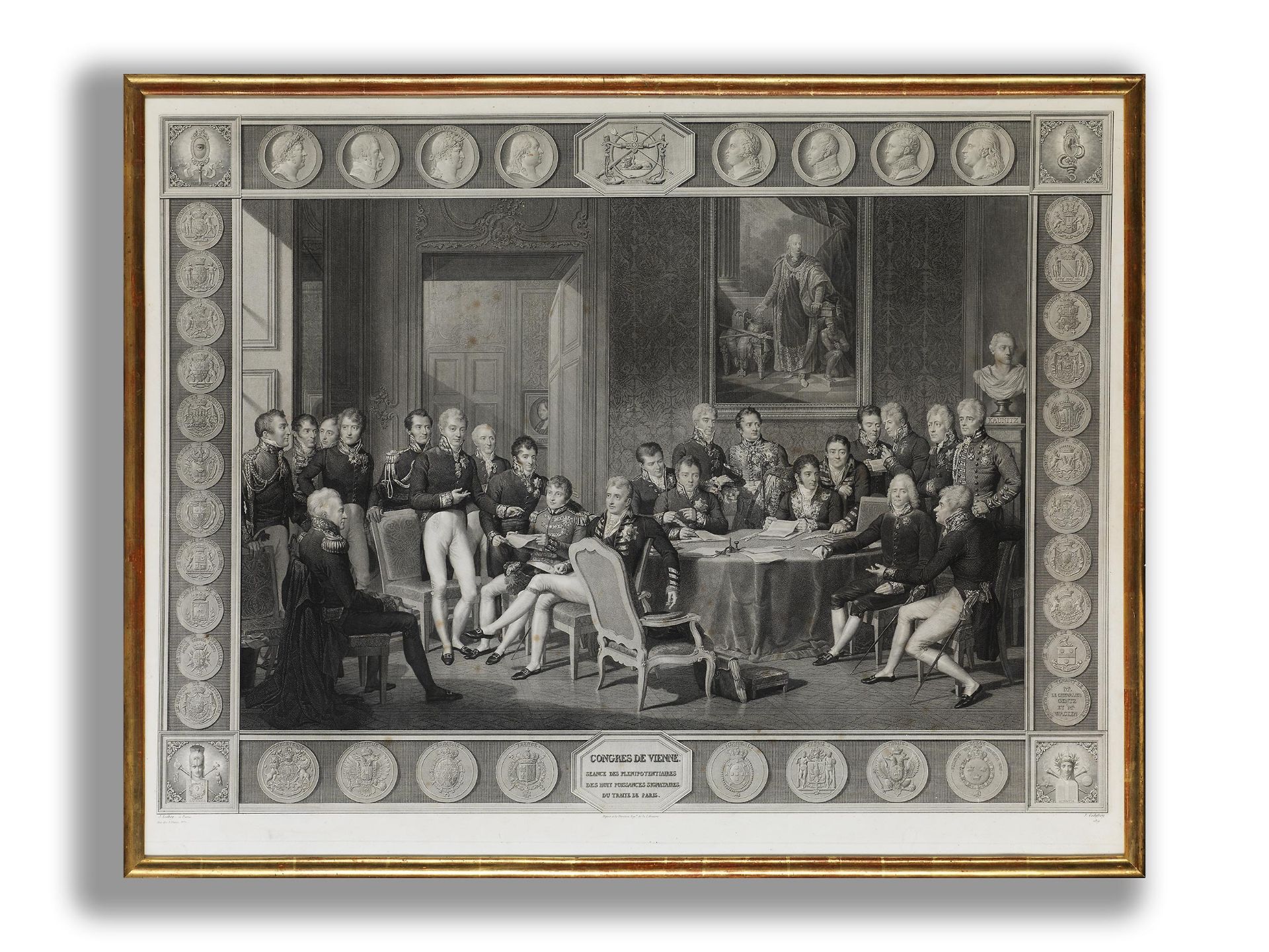 Jean Baptiste Isabey, 1767 – 1855, nachDER WIENER KONGRESS ...