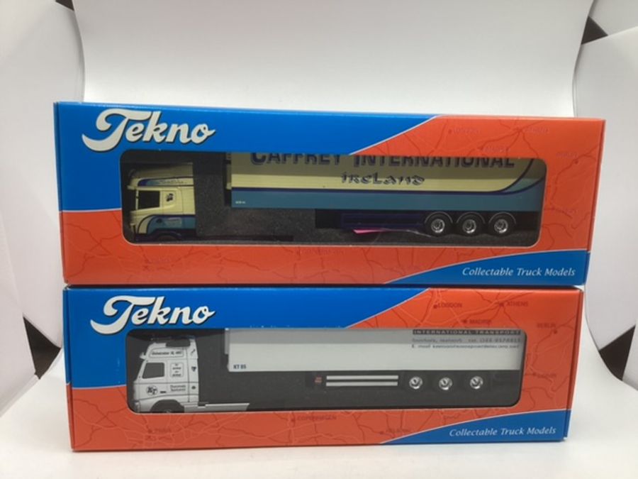Tekno Fine Model trucks scale 1:50:caffrey 10/2005 Irish collection toy ...