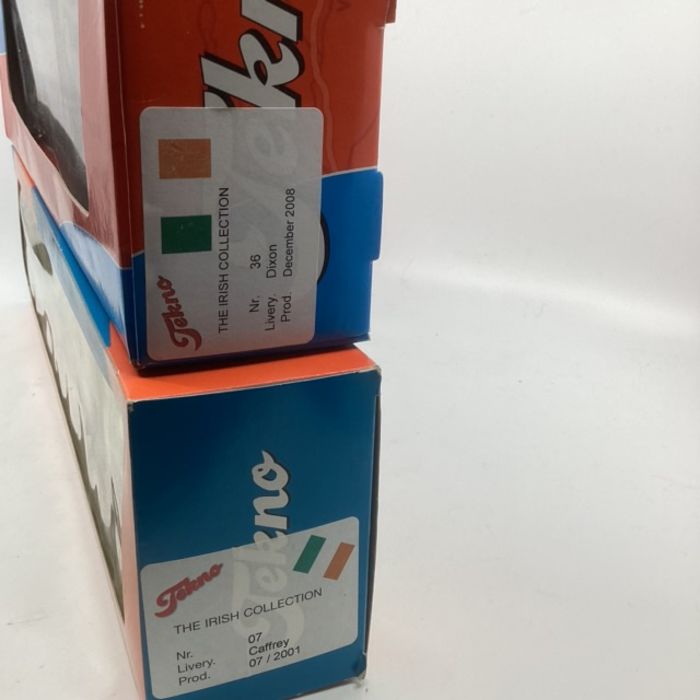 Tekno Model trucks - scale 1;50 boxed and unused: caffrey 07/2001 and ...