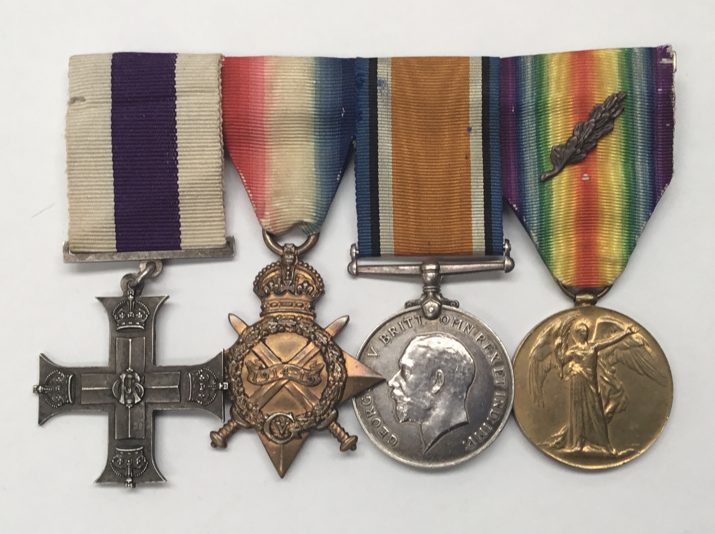 A WW1 Military Cross and Mentioned In Dispatches medal group, awarded ...