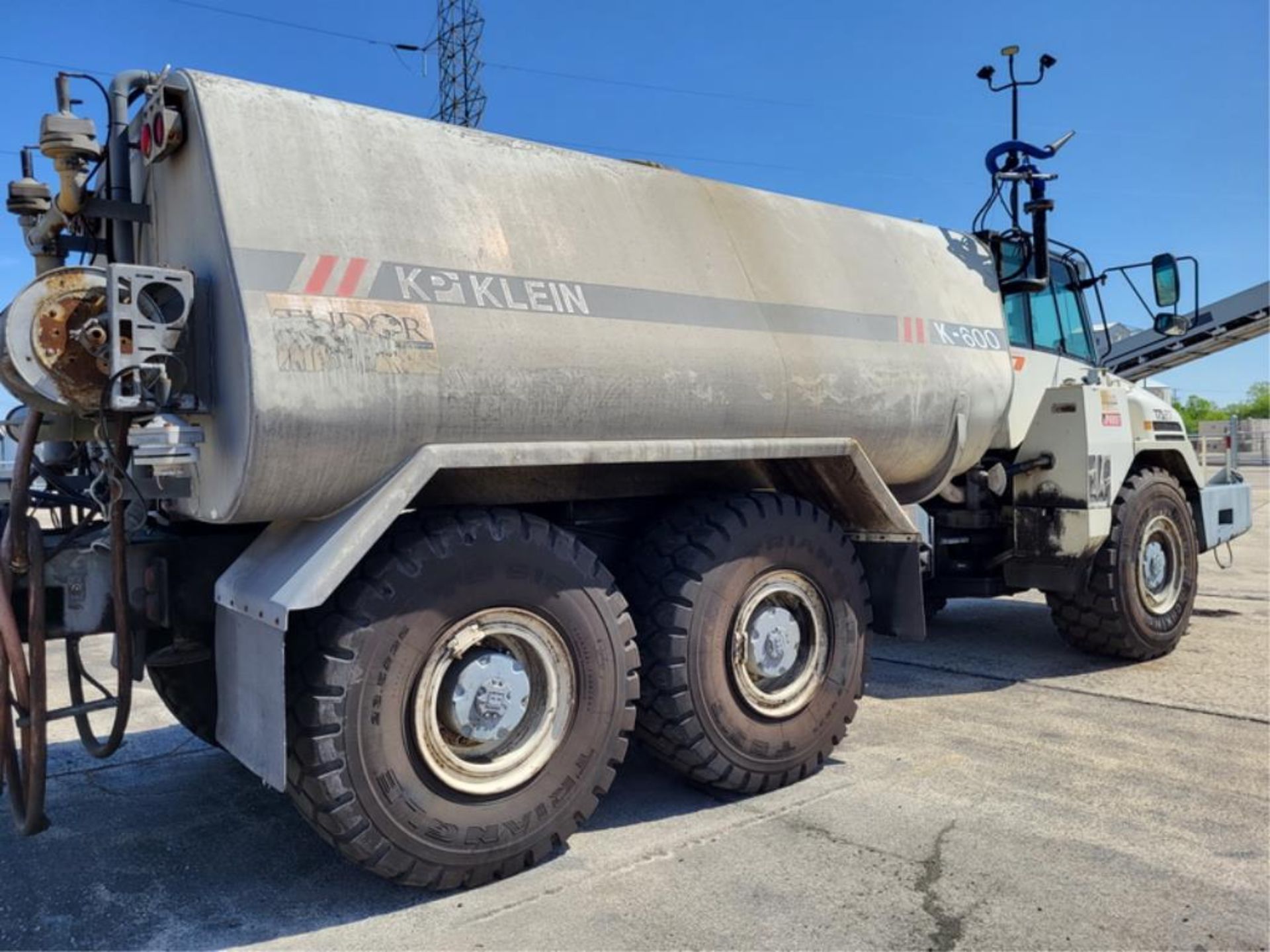 Terex TA27 Water Wagon, Fitted With Klein K-600 Water Tank, 6000 Gal ...