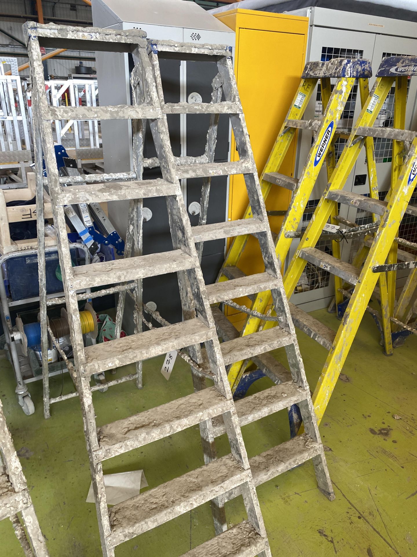2: Werner 5 Step Folding Ladders