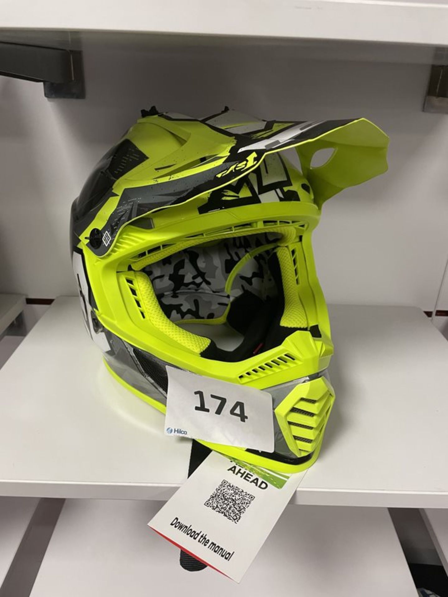 LS2 MX437 Fast Evo Crusher (XL) Motorbike Helmet, Size: Extra Large 61 ...