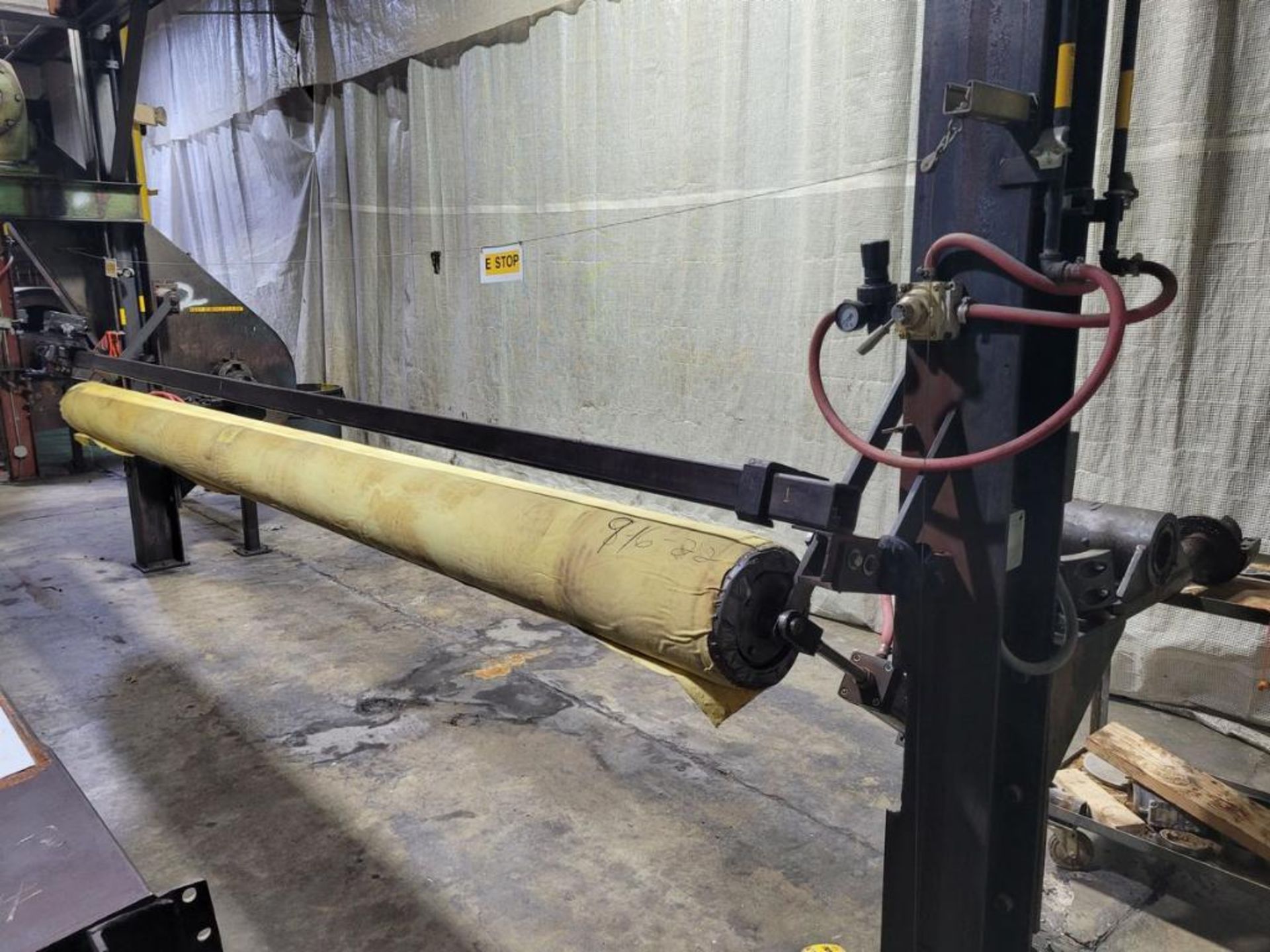 Custom Built Rubber Prep Machine: Removes Plastic Sheet From Multi ...