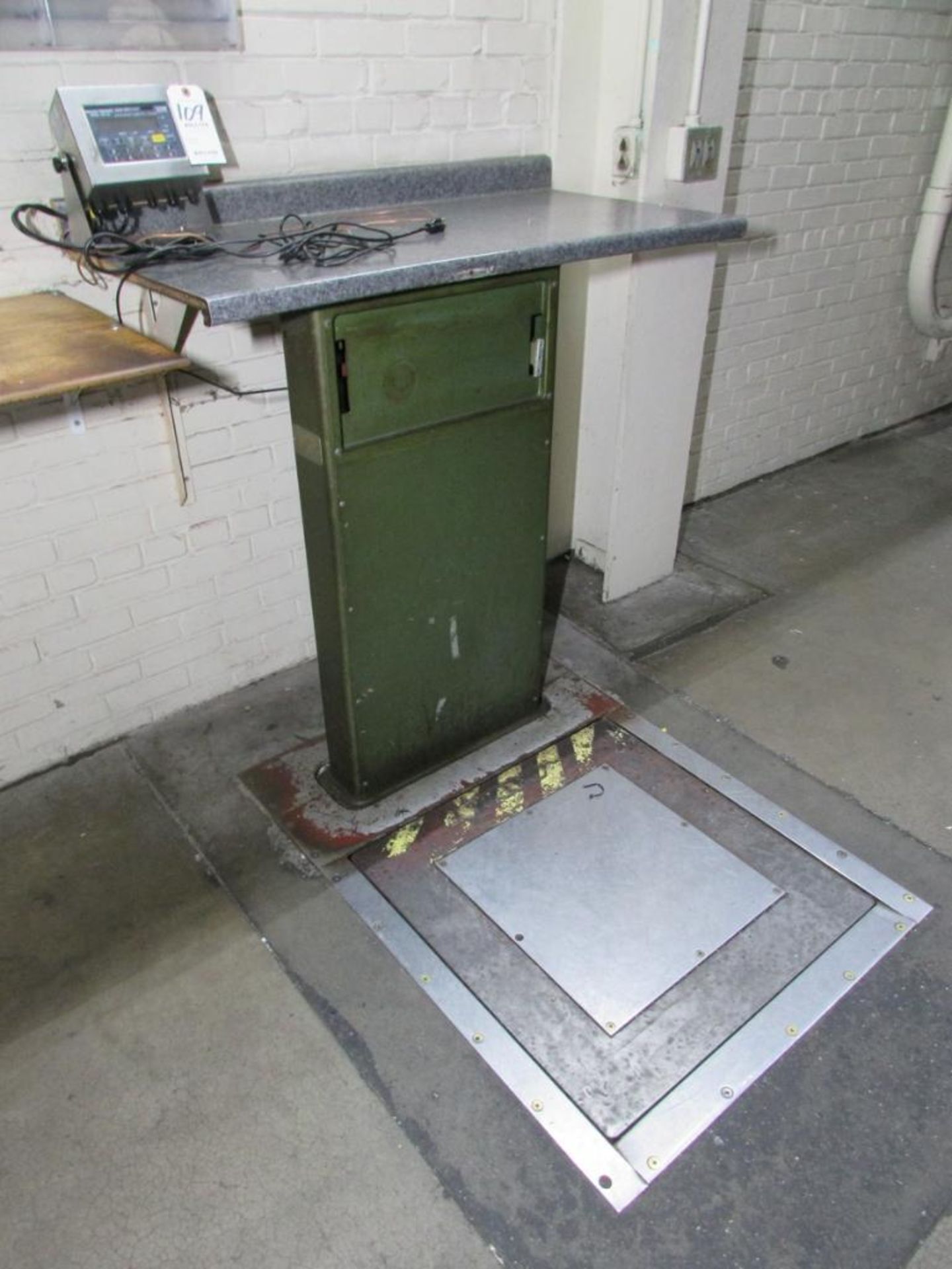 Toledo Scale 2881 400 Lb. In-Ground Platform Scale - 30"x30" Platform ...
