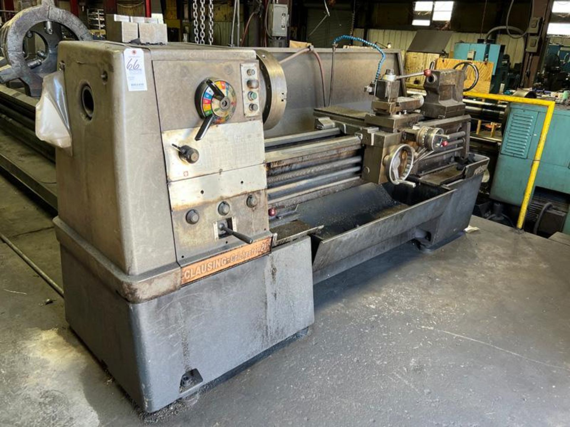 Clausing, mdl. Colchester 21", Lathe - 13" Over Bed, 21" Over Slide, 60 ...