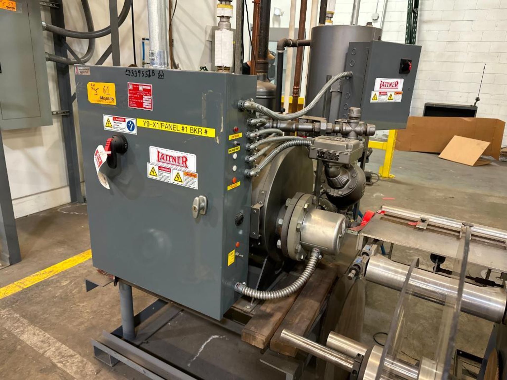 LATTNER TYPE LV8 BOILER [Loc: Croydon (Philadelphia), PA] {Removal ...