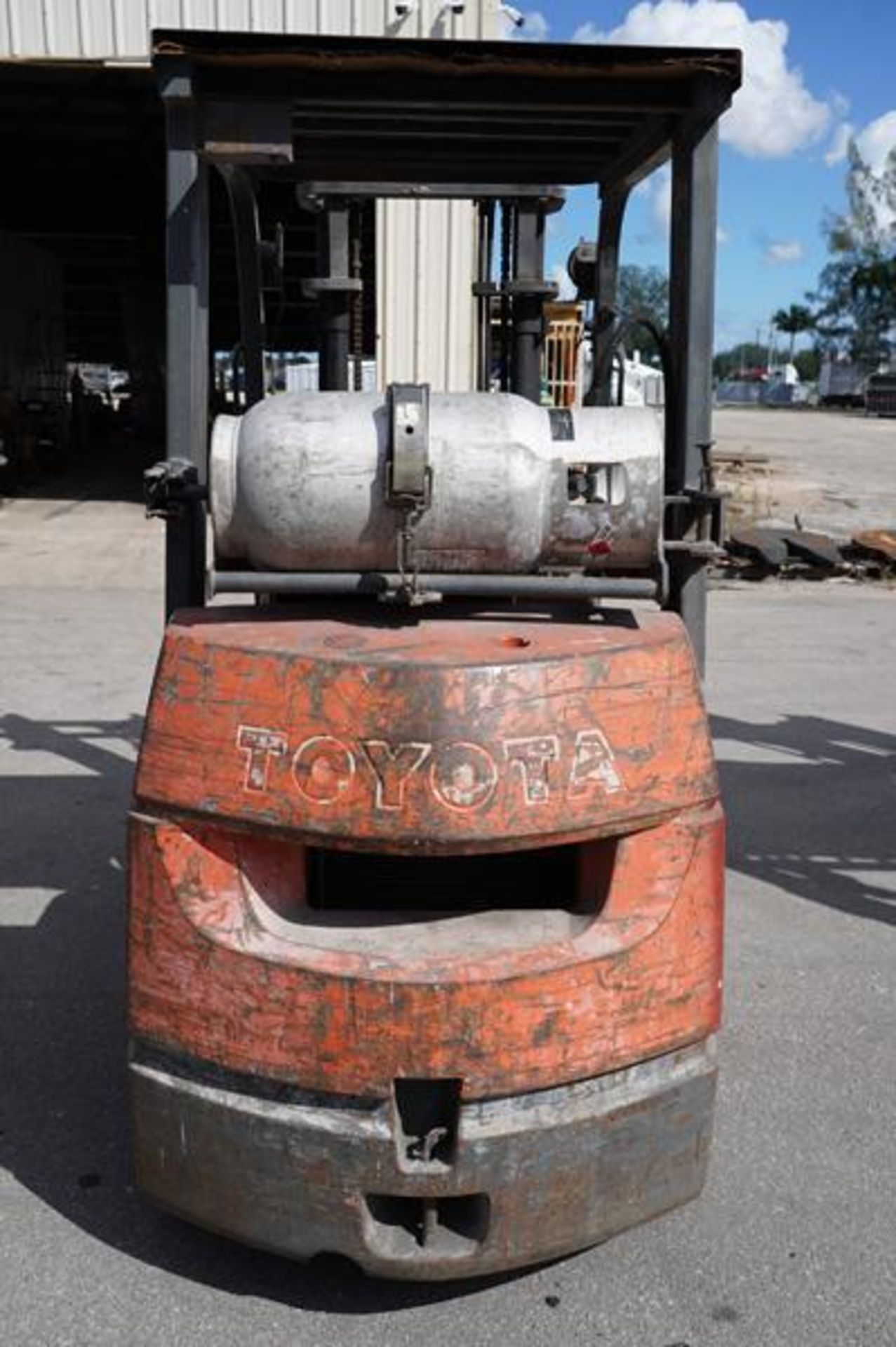 Toyota Mdl: 7FGCU25 5,000 Lbs. Propane Forklift, 5,000 Lbs Lift ...