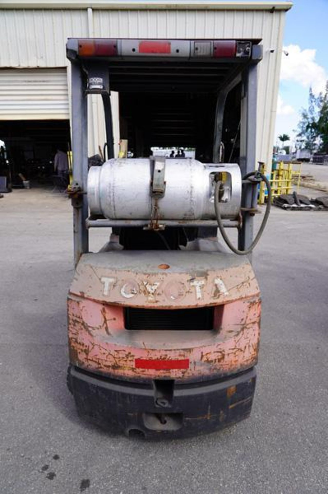 Toyota Mdl: 7FGU18 3,500 Lbs Propane Forklift, 3,500 Lbs Lift Capacity ...