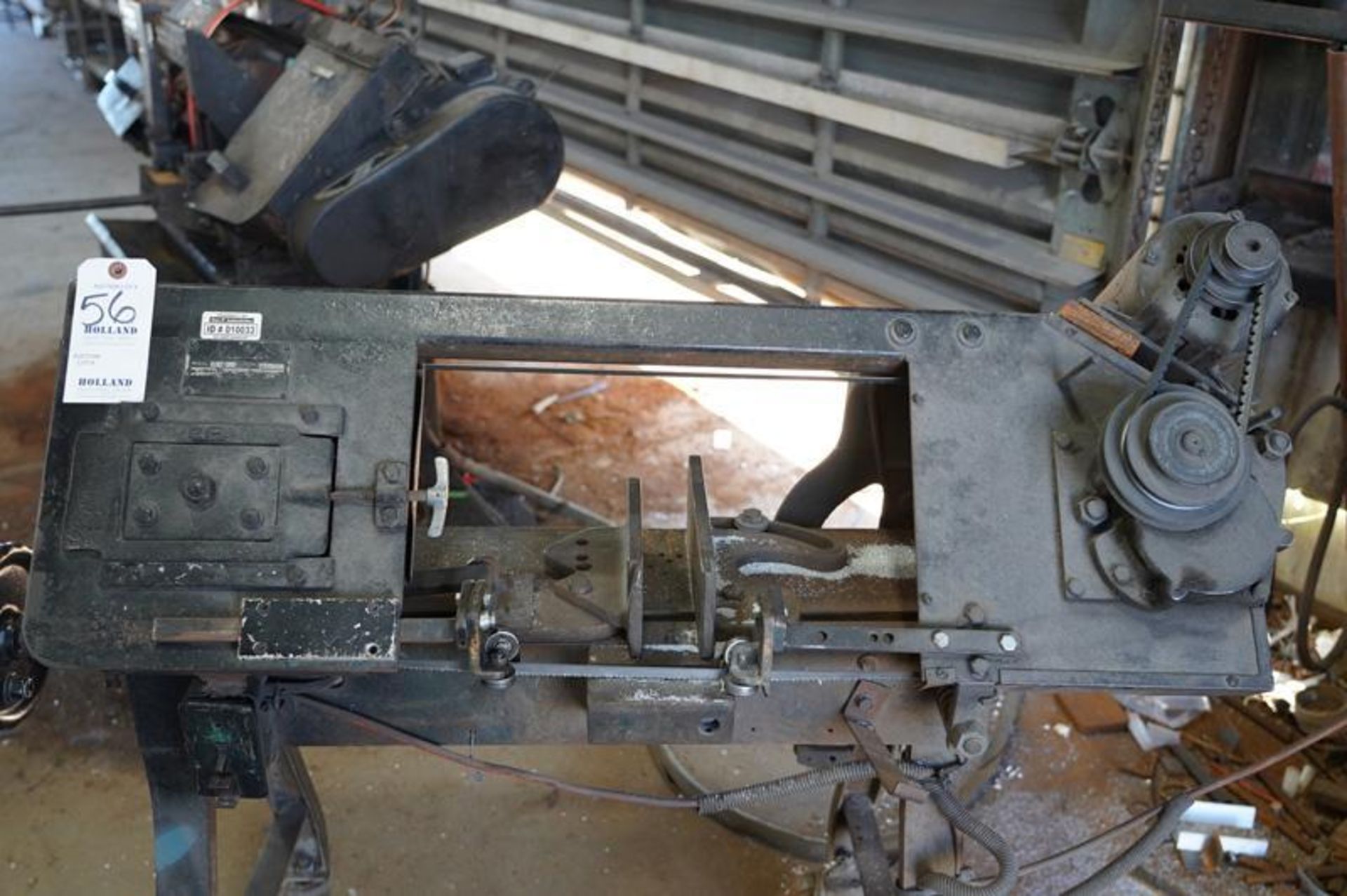Wellsaw Mdl: 58B Horizontal Band Saw, 9 1/2'' x 11'', Capacity Round ...
