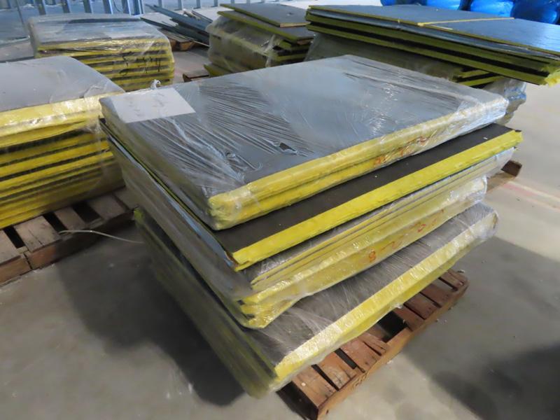 6 SKIDS WITH INSULATION BOARD FOR HVAC
