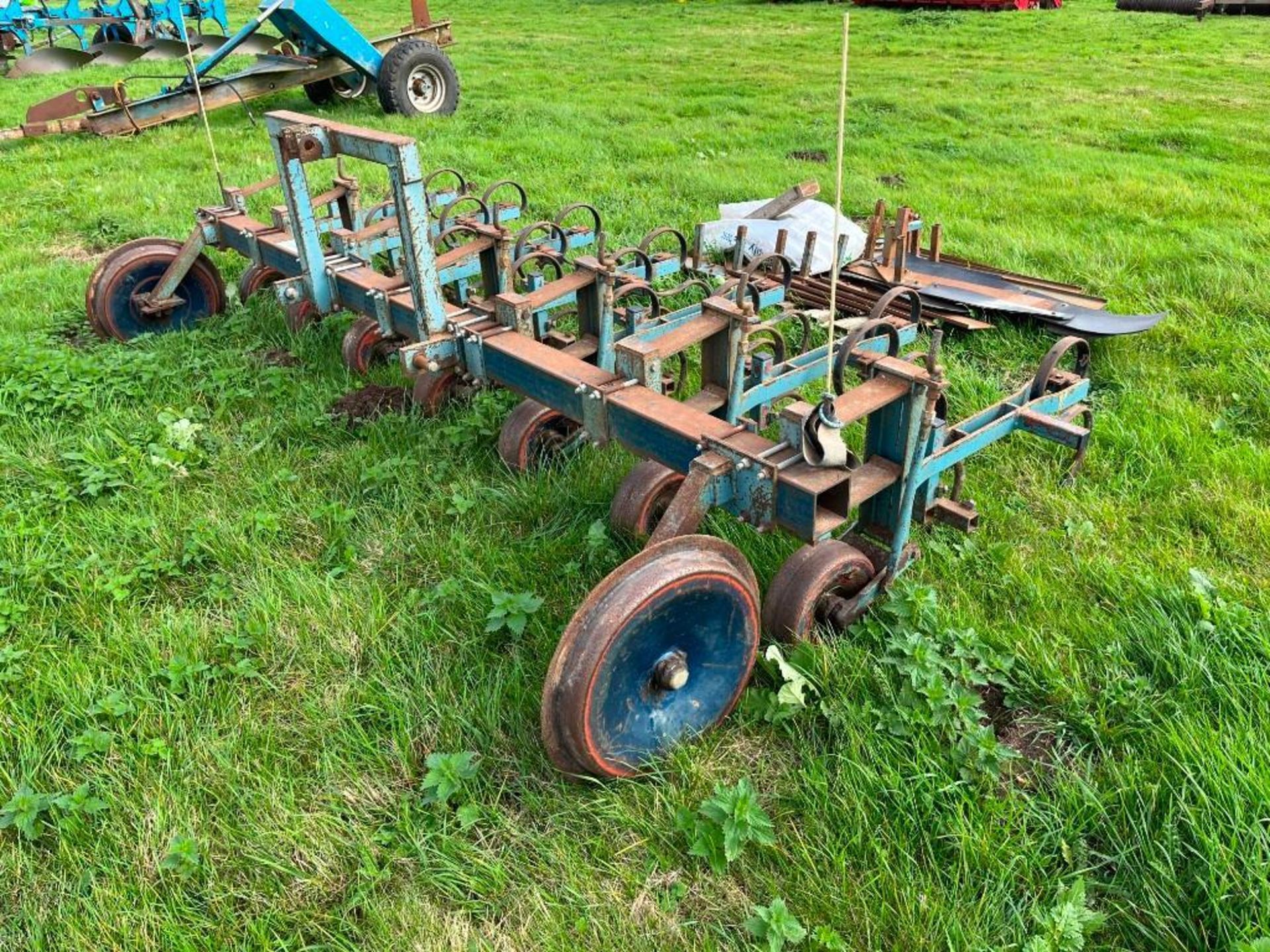 Garford MkII 6 Row Inter Row Cultivator, Three Point Linkage Mounted