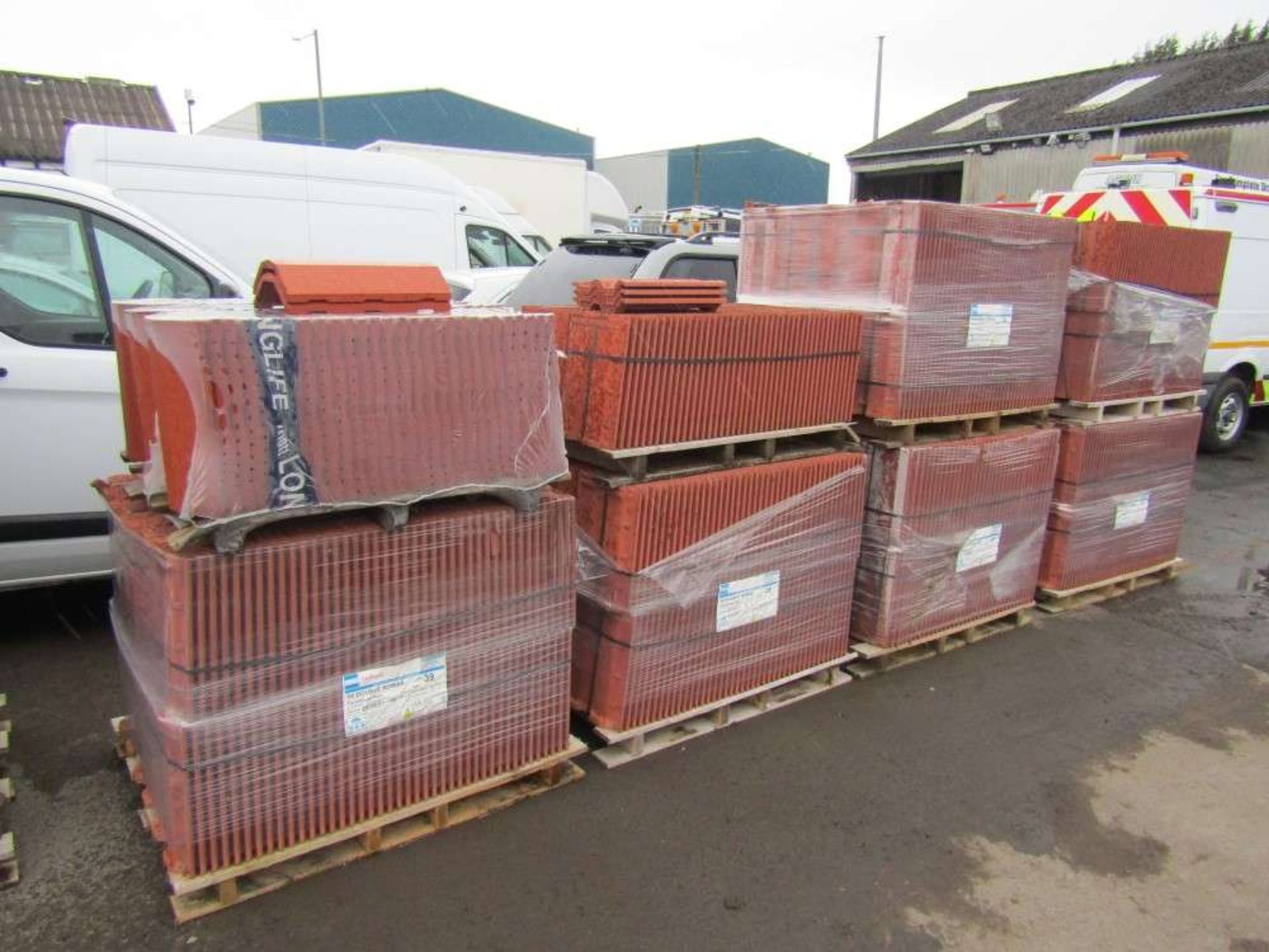 Large Qty Redland Farmhouse Red Double Roman Ro