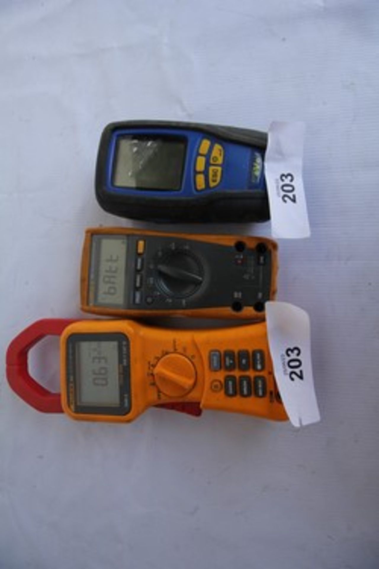 3 x Testing Tools, including, Fluke Multi Meter and Sprint Evo Flu Gas ...