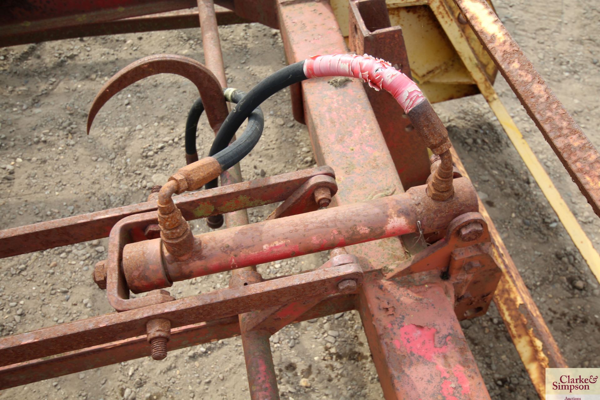 Farmhand flat 8 bale grab. Sanderson brackets. For sale due to no ...
