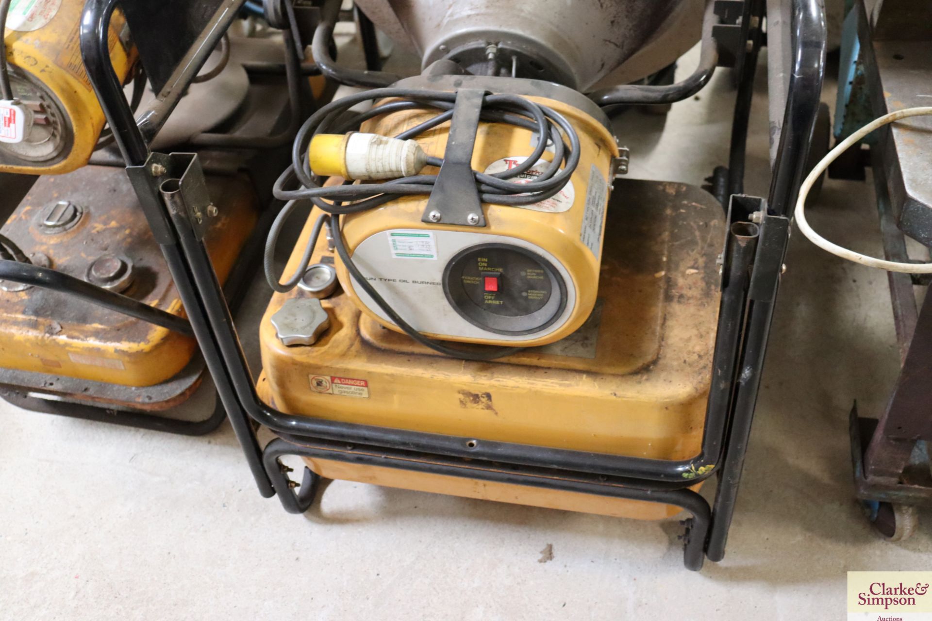 Wilms Val 6 110V workshop heater. Owned from new and in use recently. V