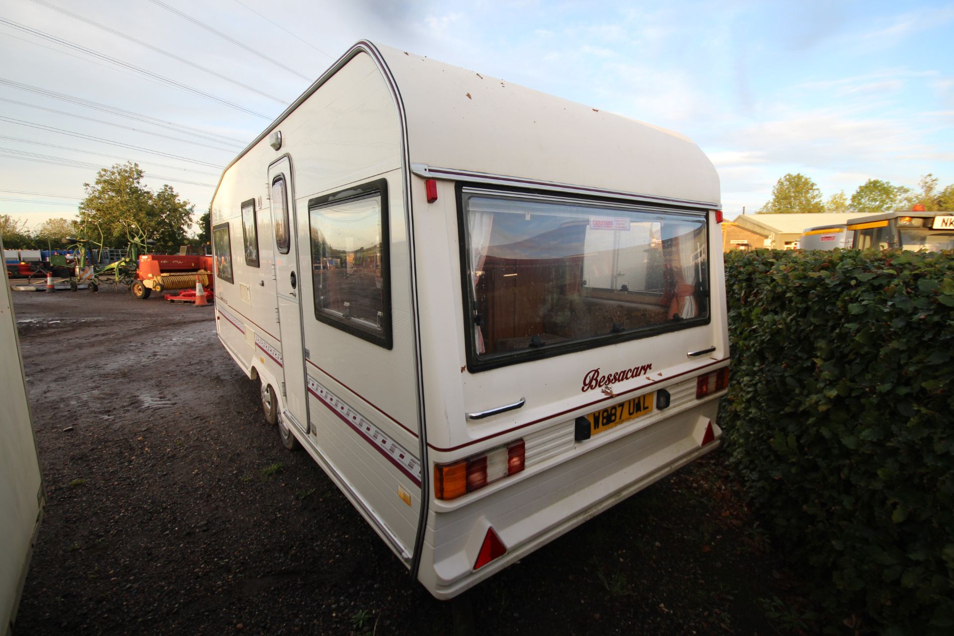 Bessacarr Cameo 550 GLD Twin axle caravan. With awning. Key held
