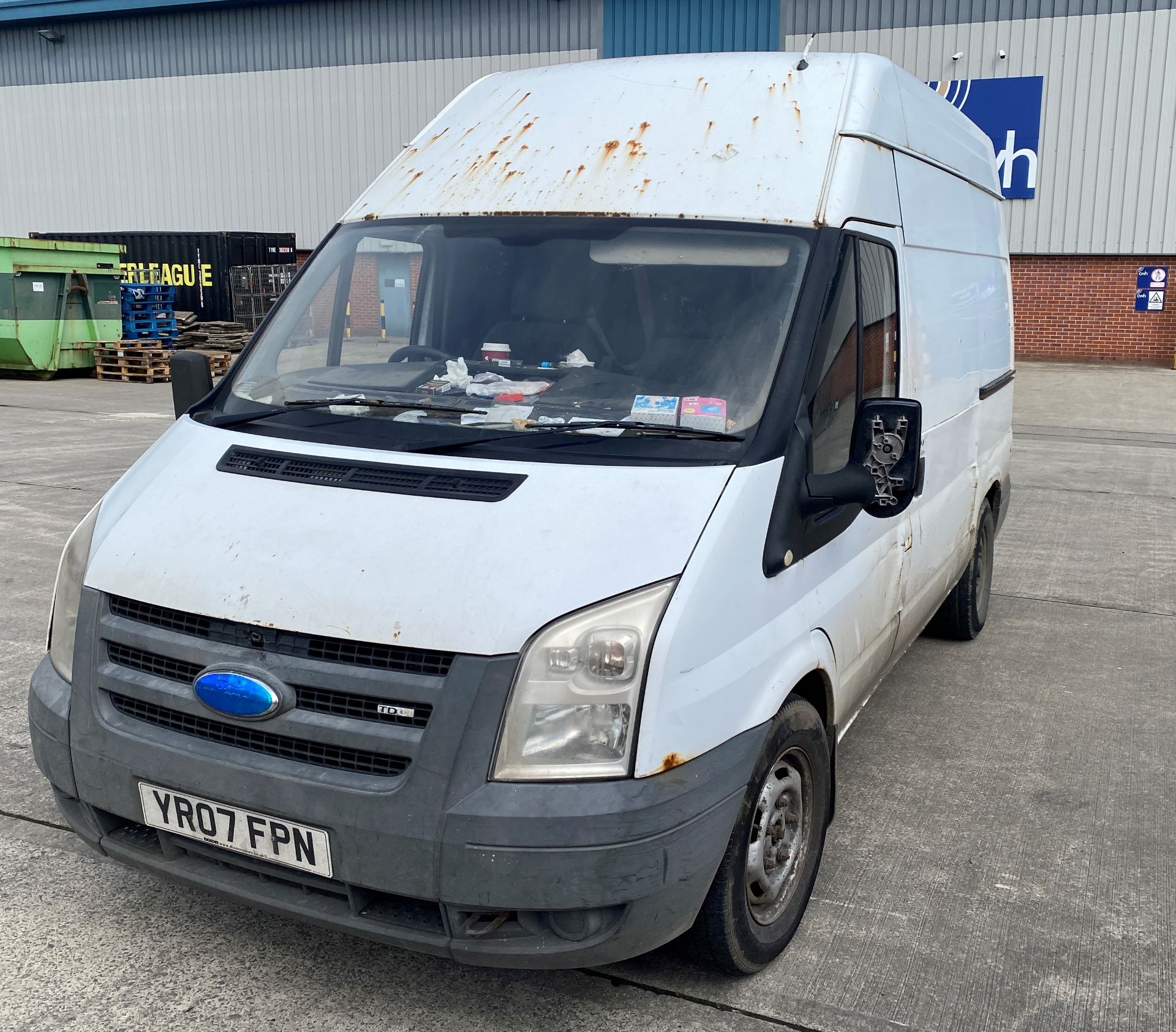 FORD TRANSIT 96 2.2 T300M FWD PANEL VAN - Diesel - White On the ...