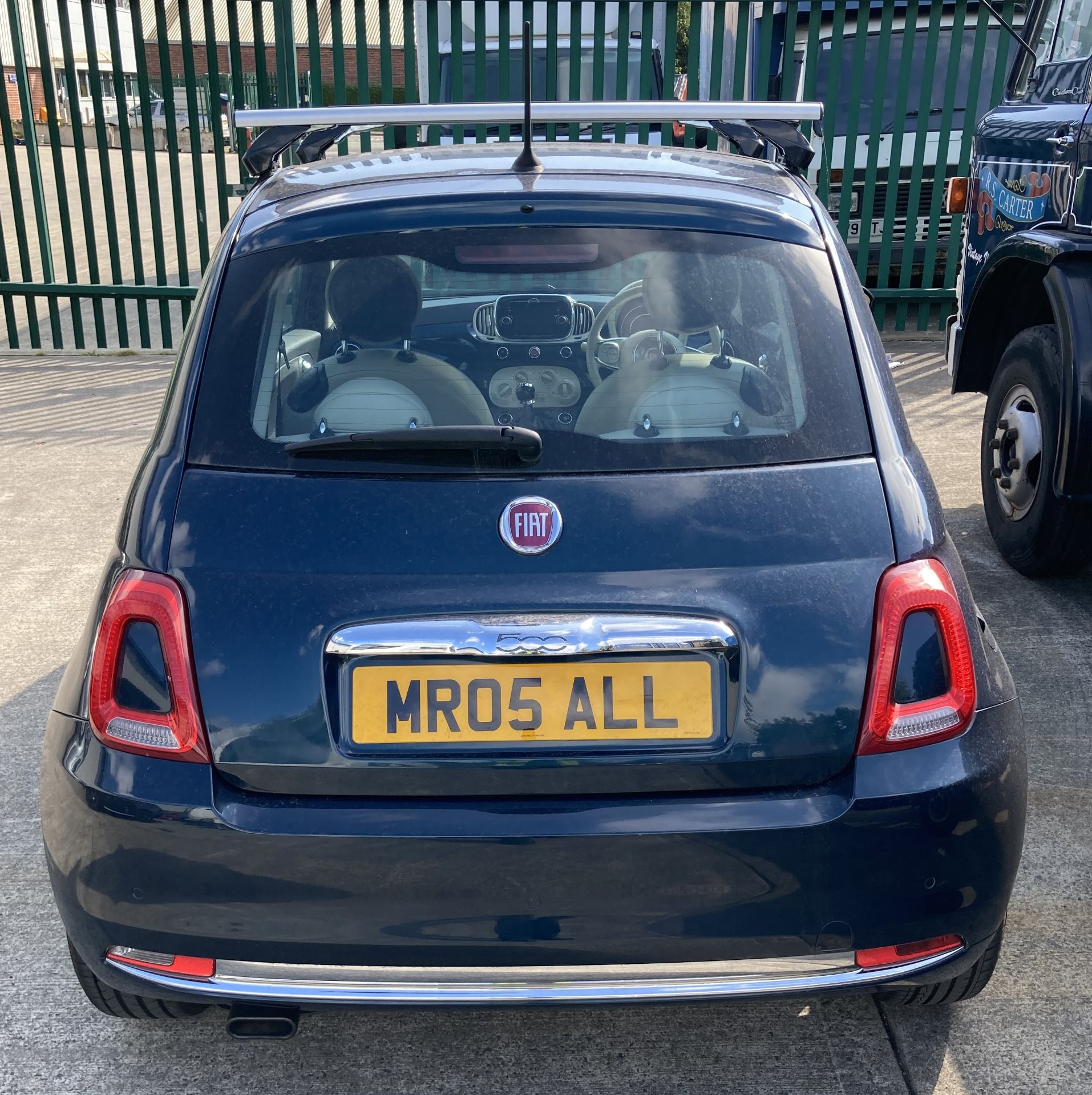 FIAT 500 LOUNGE (1244cc) THREE DOOR HATCHBACK - Petrol - Blue. On the ...