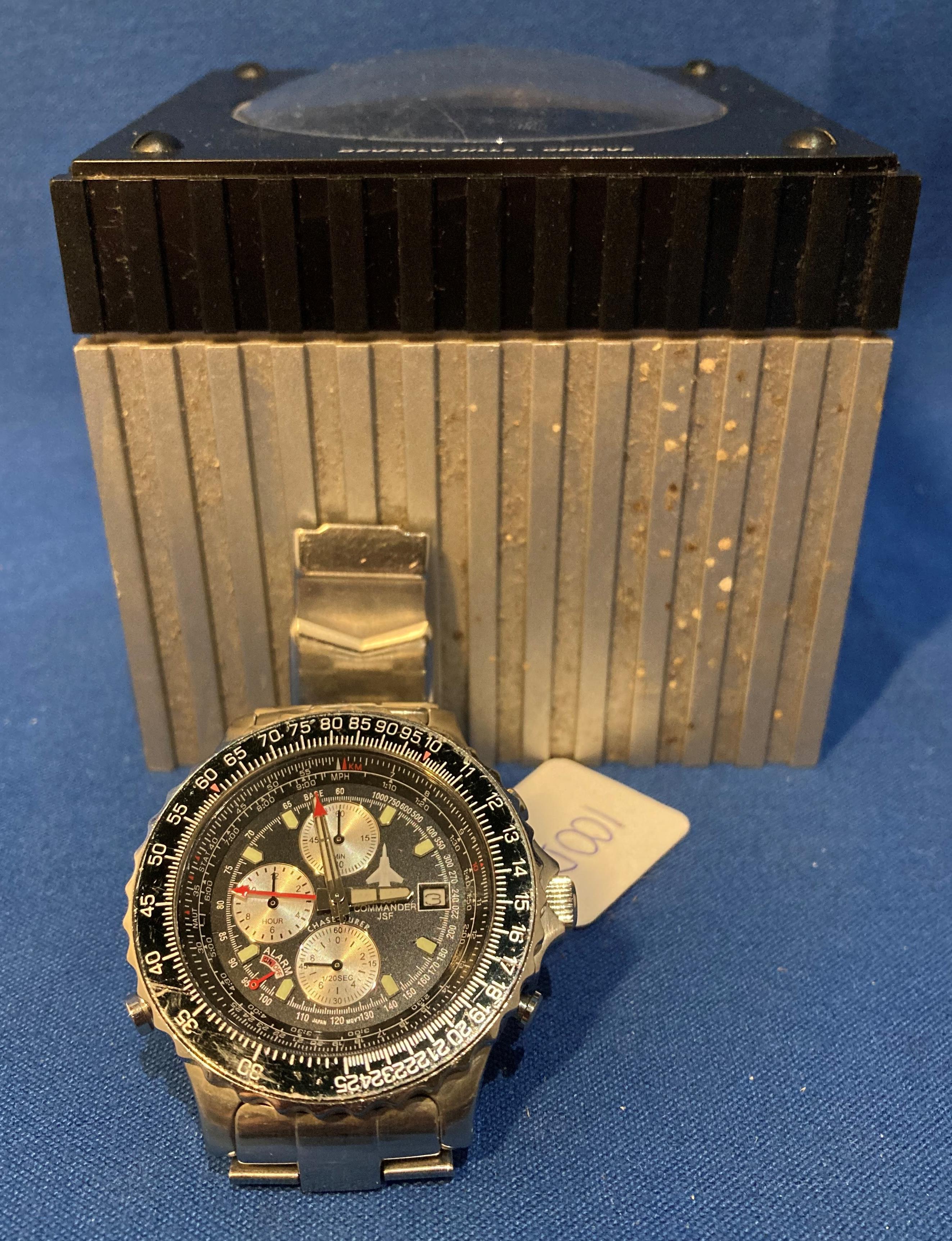 Chase-Durer Pilot Commander JSF gents wrist watch ref: 00179-03-3 in ...