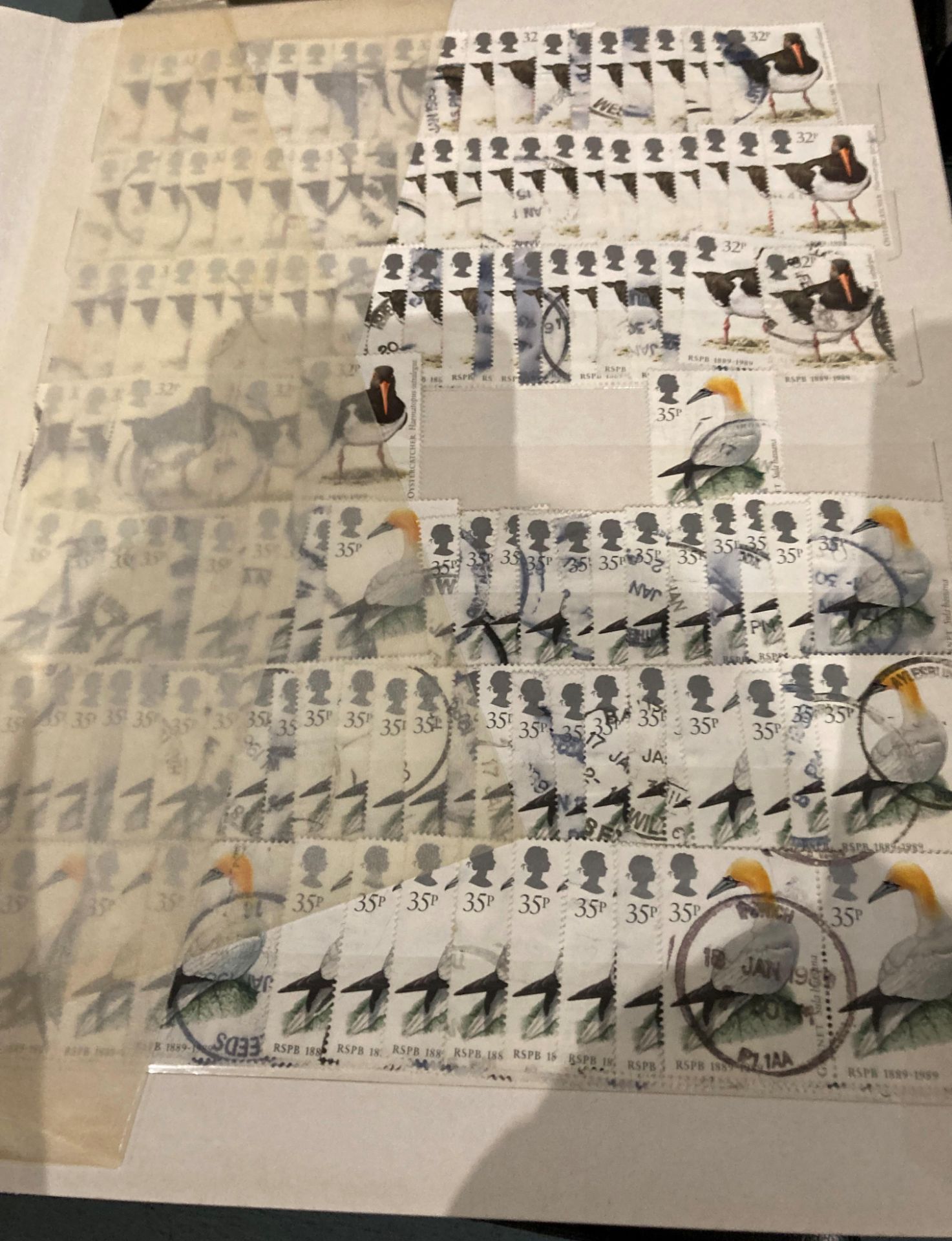 Seventeen stamp albums and contents - World stamps - South Africa, GB ...