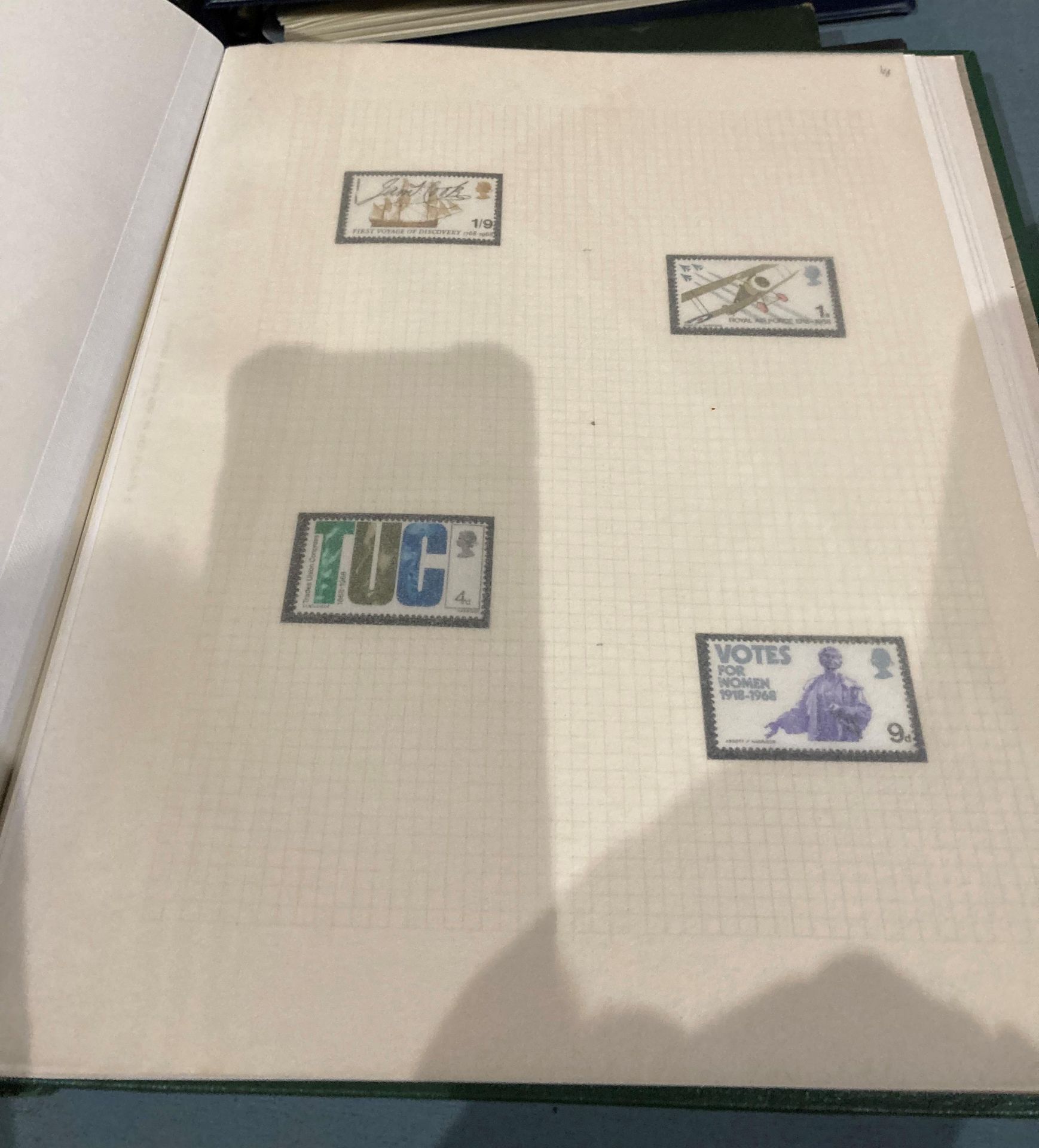 Seventeen stamp albums and contents - World stamps - South Africa, GB ...
