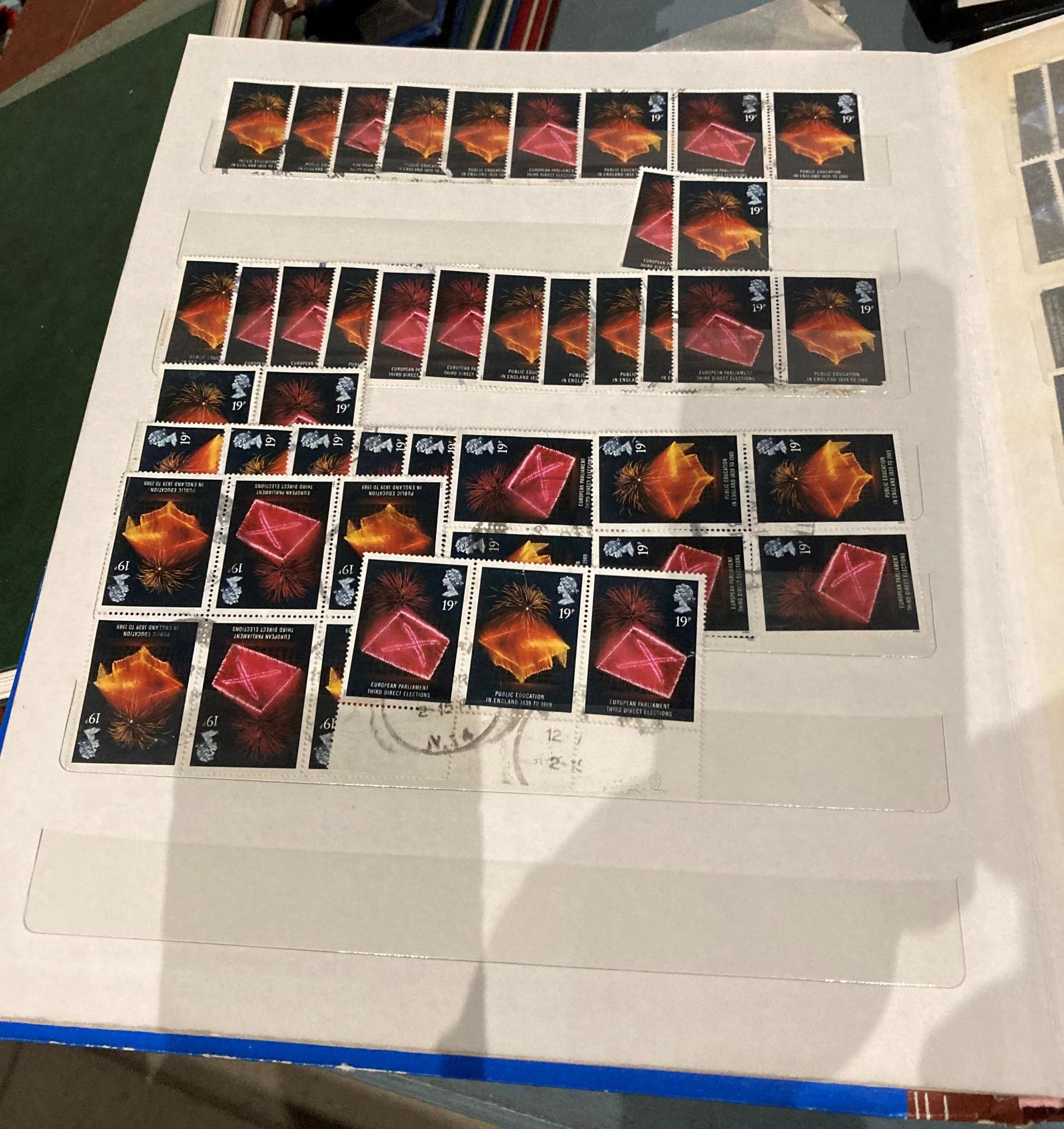 Seventeen stamp albums and contents - World stamps - South Africa, GB ...