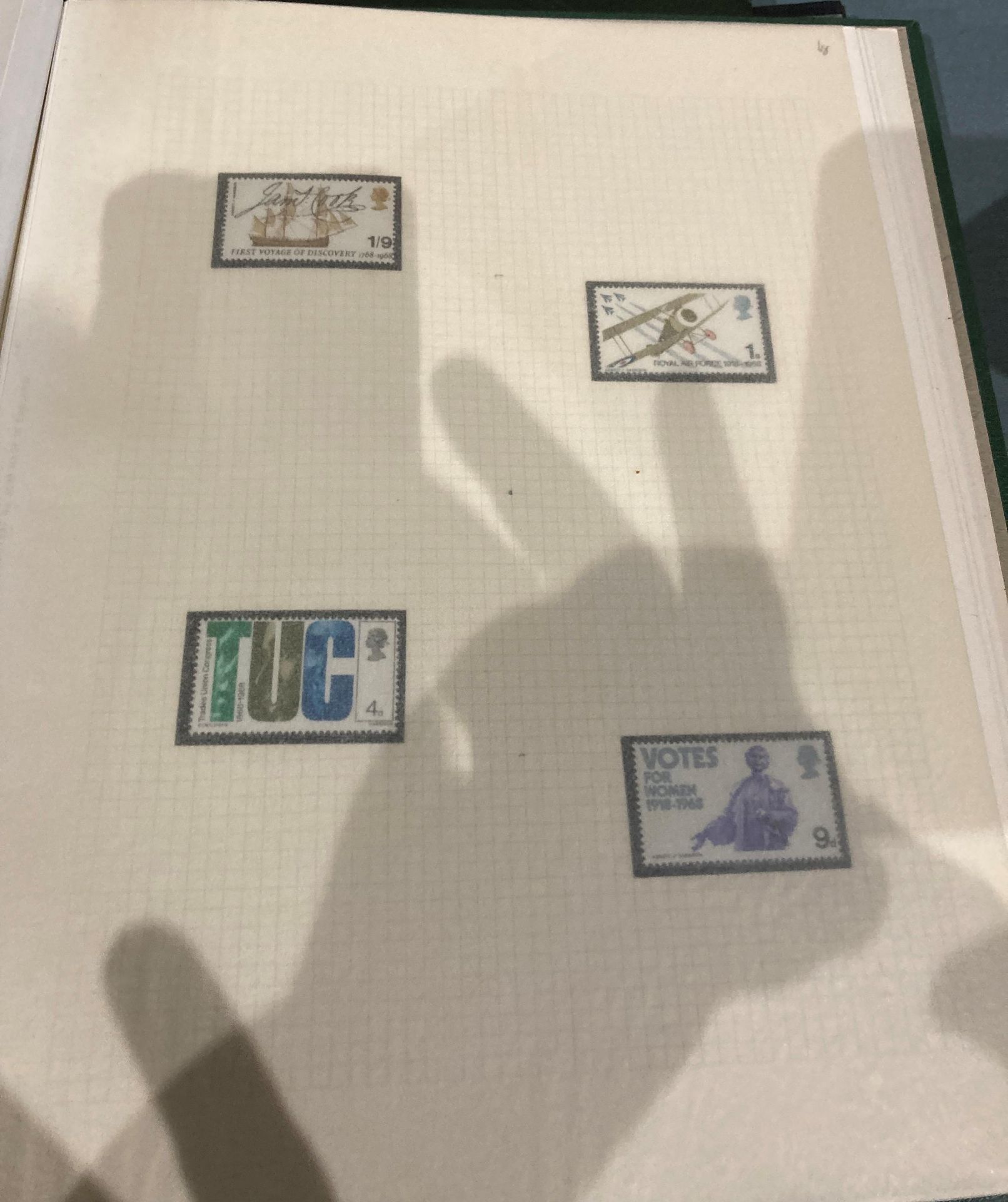 Seventeen stamp albums and contents - World stamps - South Africa, GB ...