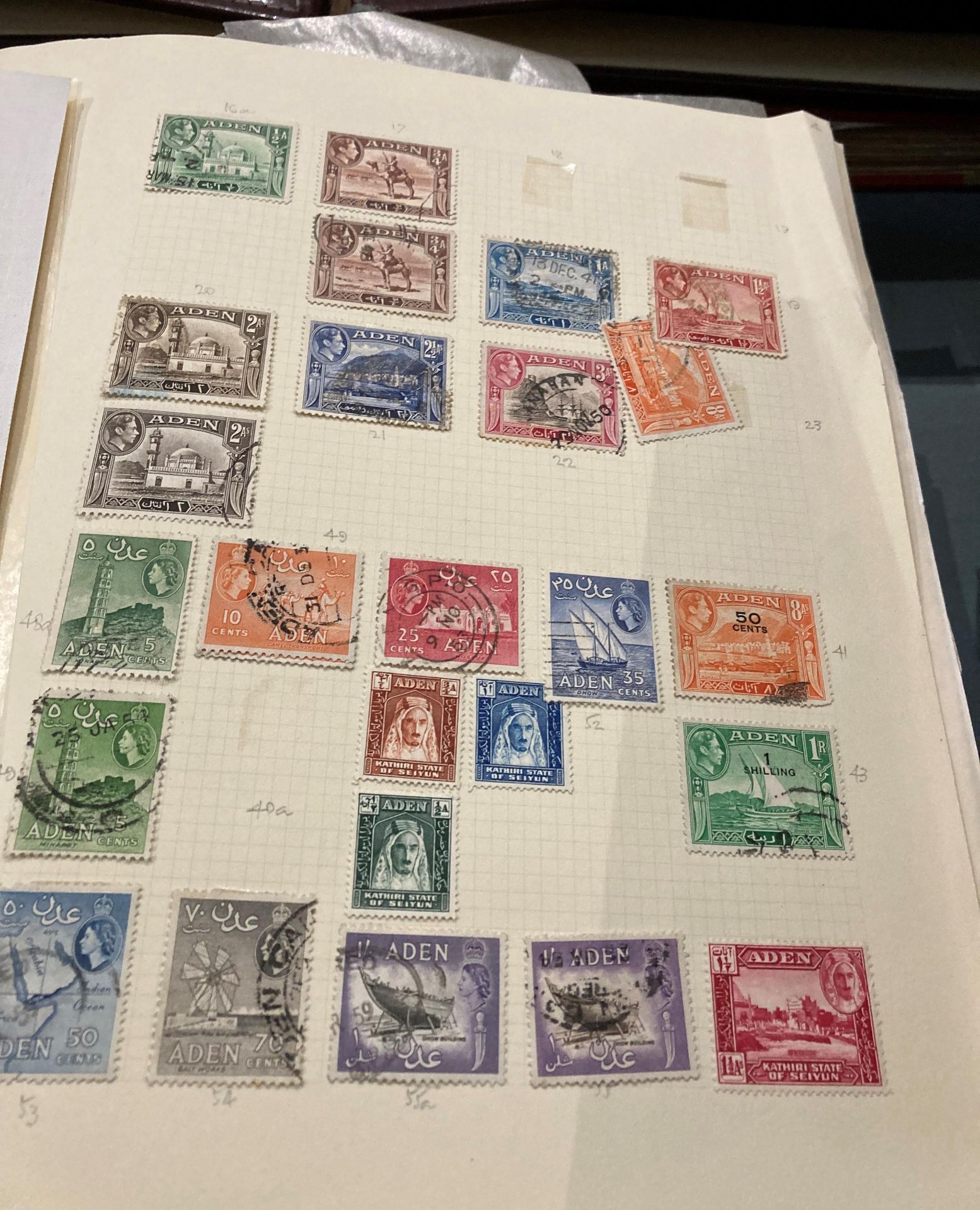 Nine stamp albums and contents - GB & World stamps, GB & Commonwealth ...