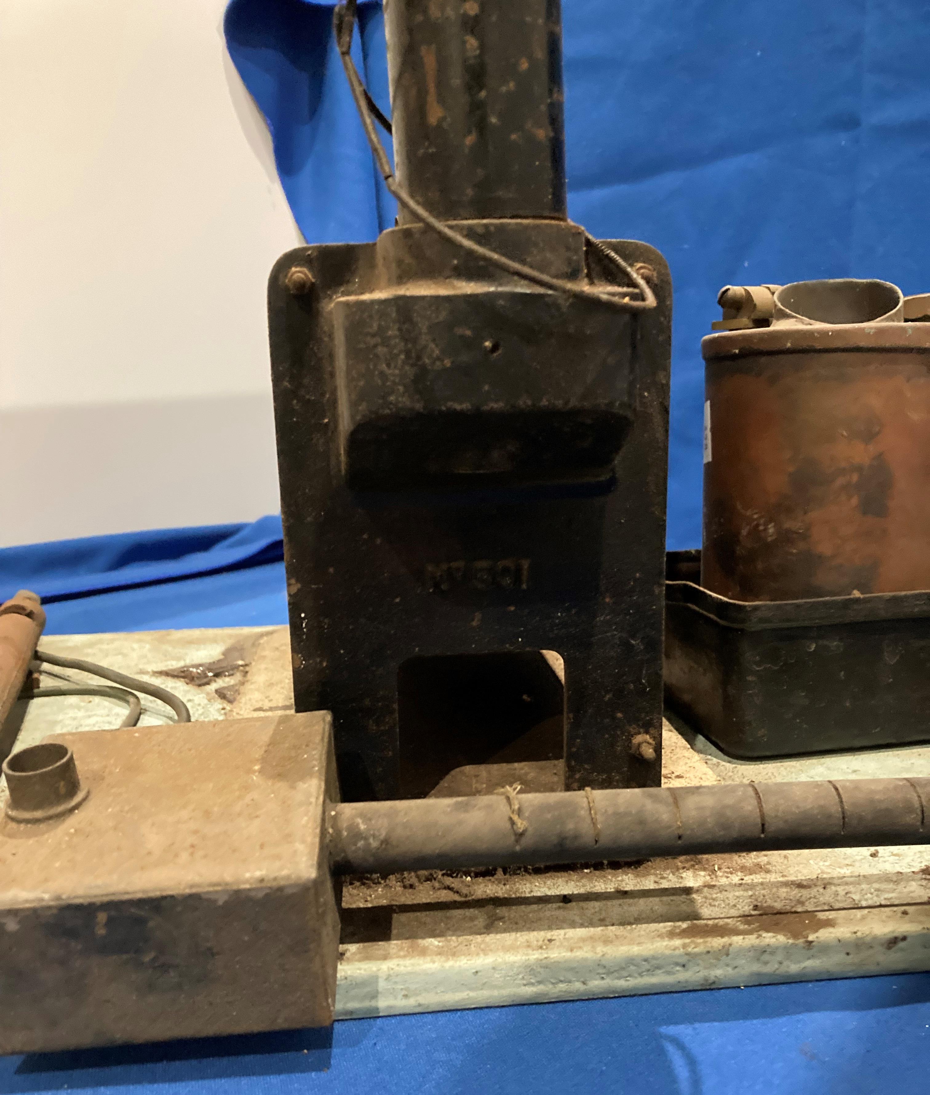 A vintage model Stuart Turner No 501 steam boiler engine with original ...