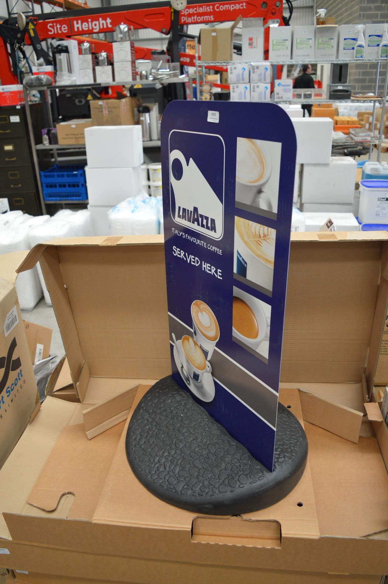 *Lavazza Free Standing Sign