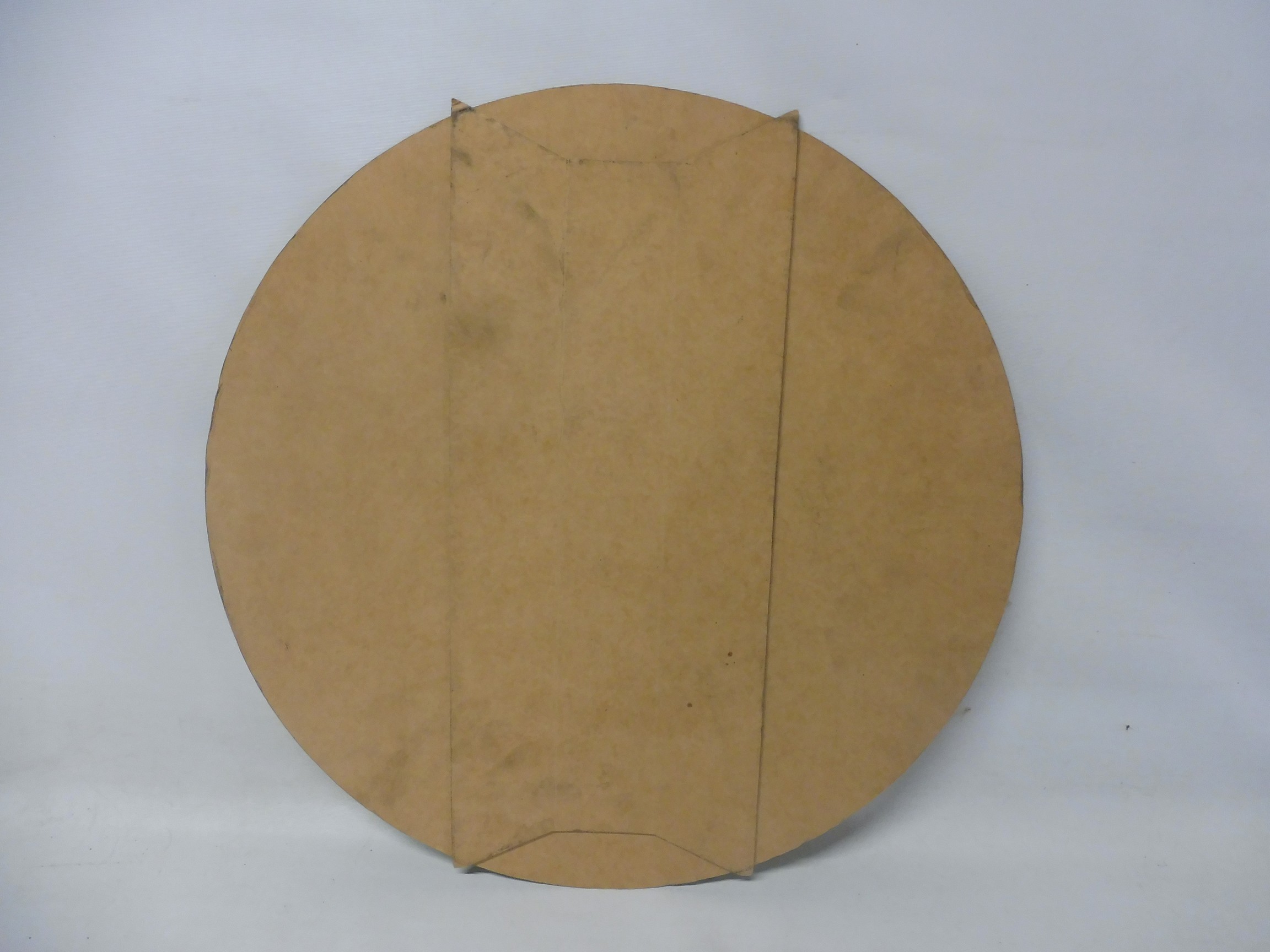 A Goodyear Tyres circular cardboard tyre insert sign for Tufsyn Ultra ...