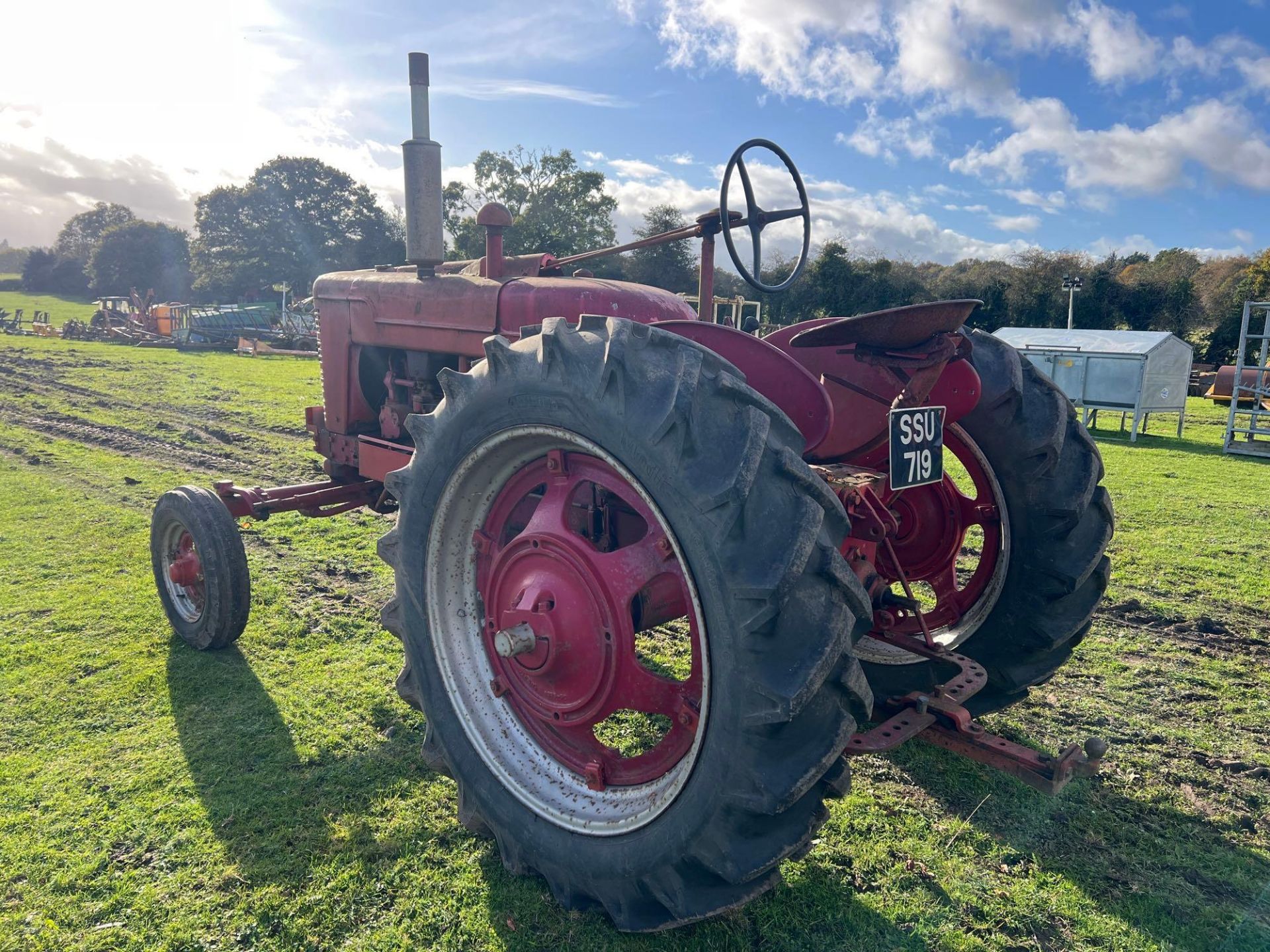 Farmall VM tractor with V5