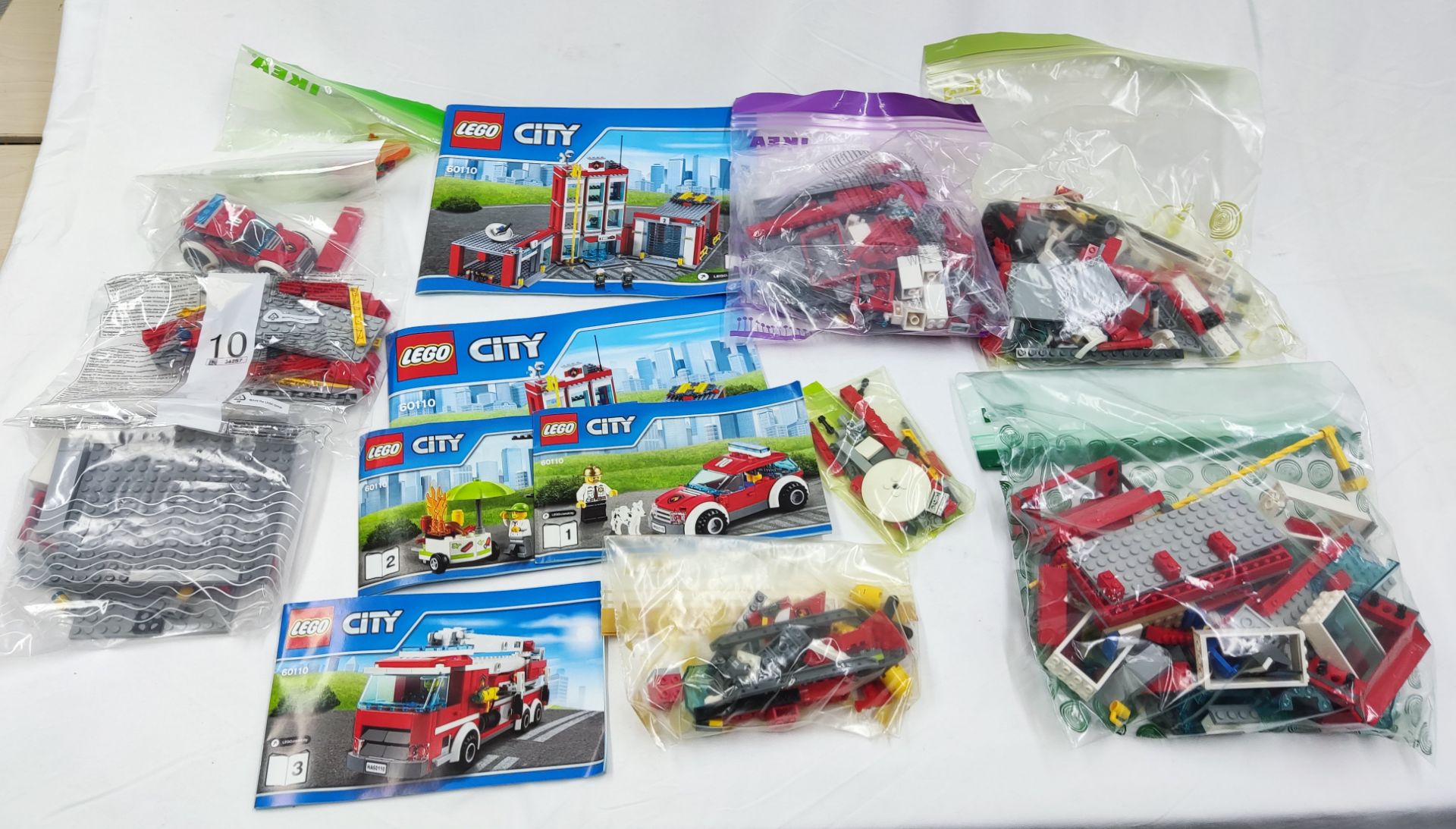 Lego City 60110 Fire Station Set - Boxed - Retired Set - CL444 - NO VAT ...