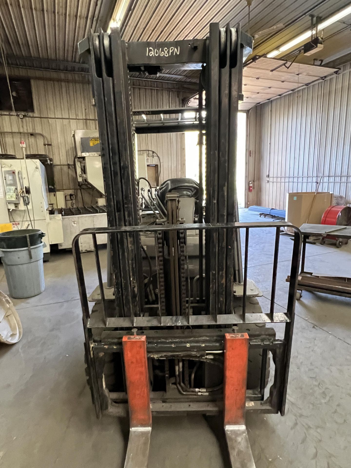 Toyota 8FGU30 5,620 Lb. LPG Forklift Truck, S/N 61991, with Side-Shift ...
