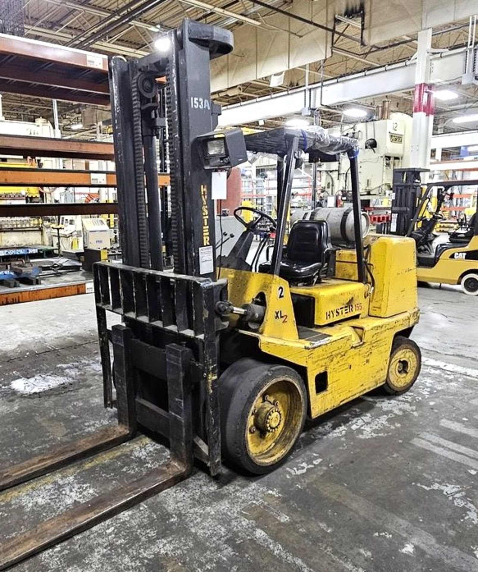 Hyster #S155XL Lift Truck, S/N B024D06056W, 15,500 Lb. Lift Capacity ...