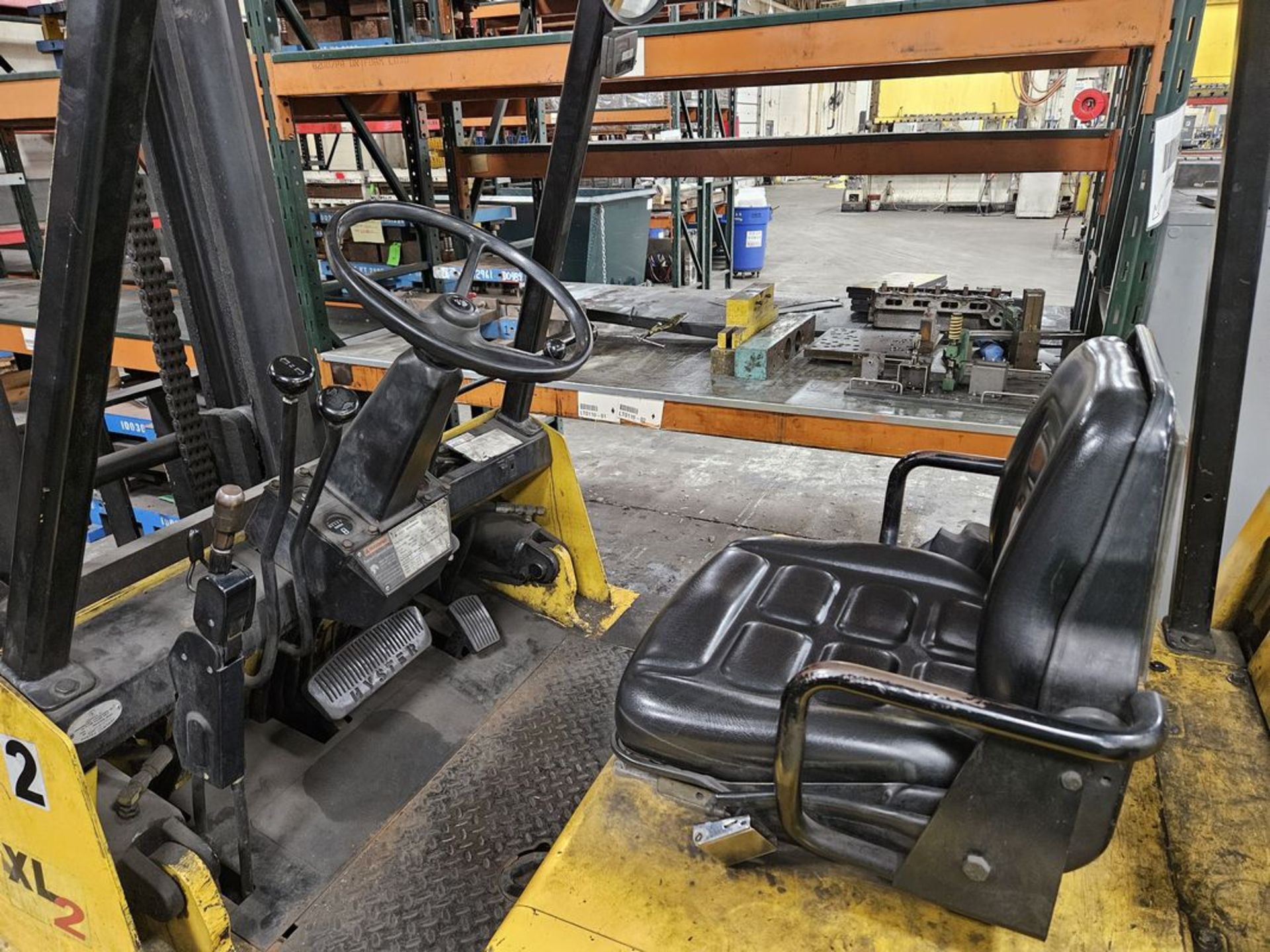 Hyster #S155XL Lift Truck, S/N B024D06056W, 15,500 Lb. Lift Capacity ...