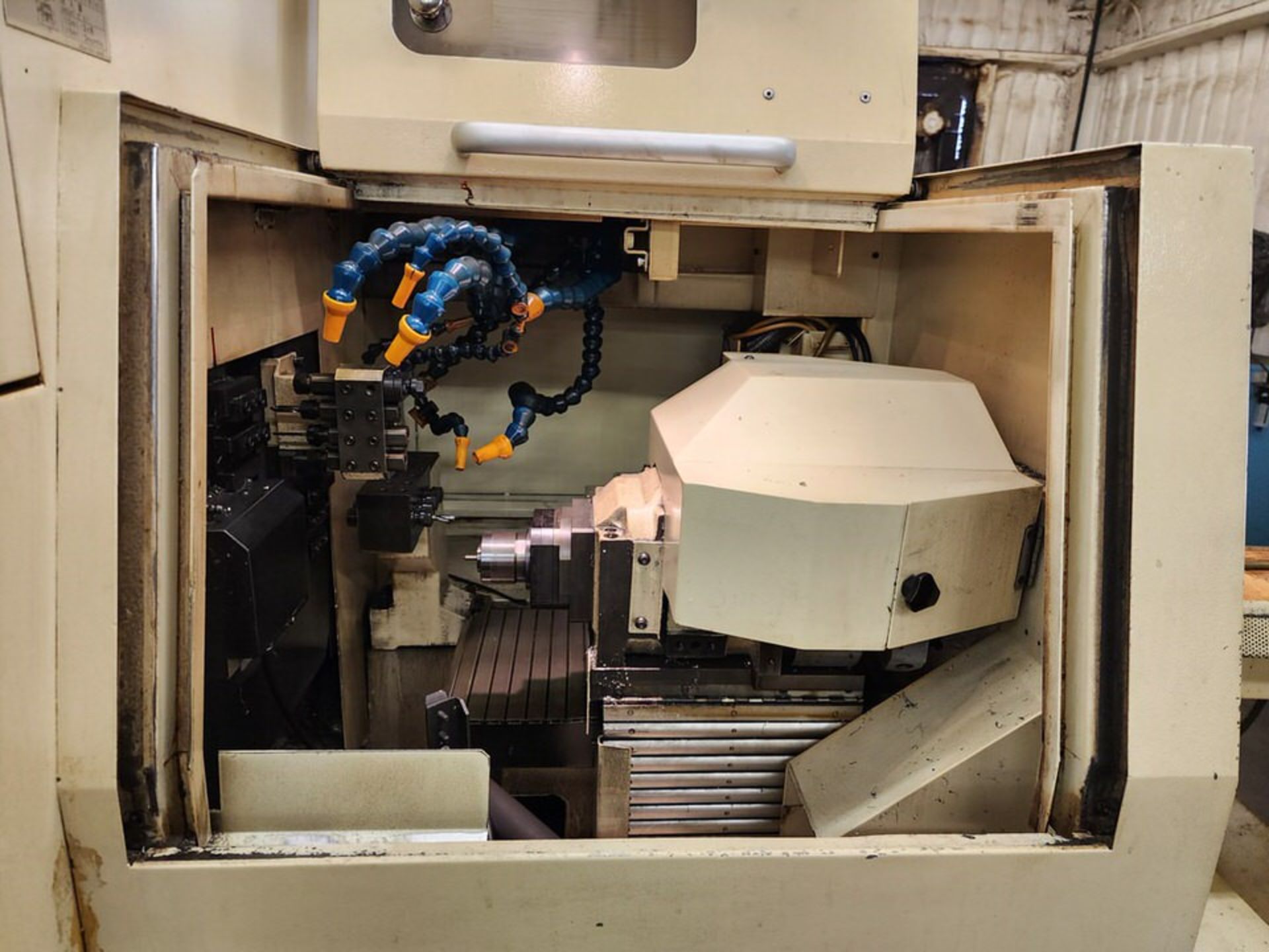 Tsugami BE20-V Swiss Lathe W/ Fanuc Series 3ti Model A Controller; W ...