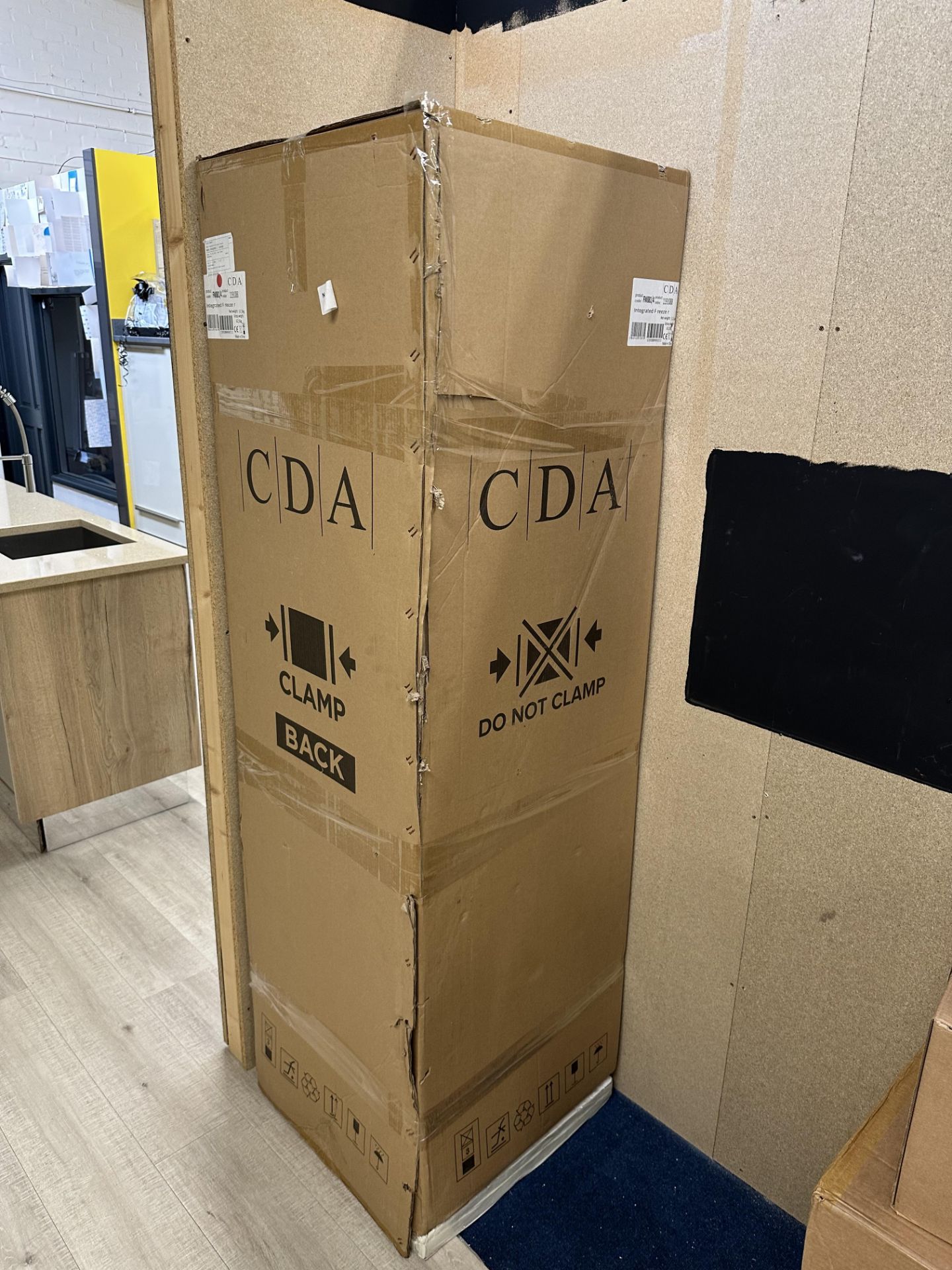 New CDA Integrated 204L Manual Defrost Tall Freezer Model: FW881 RRP£ ...