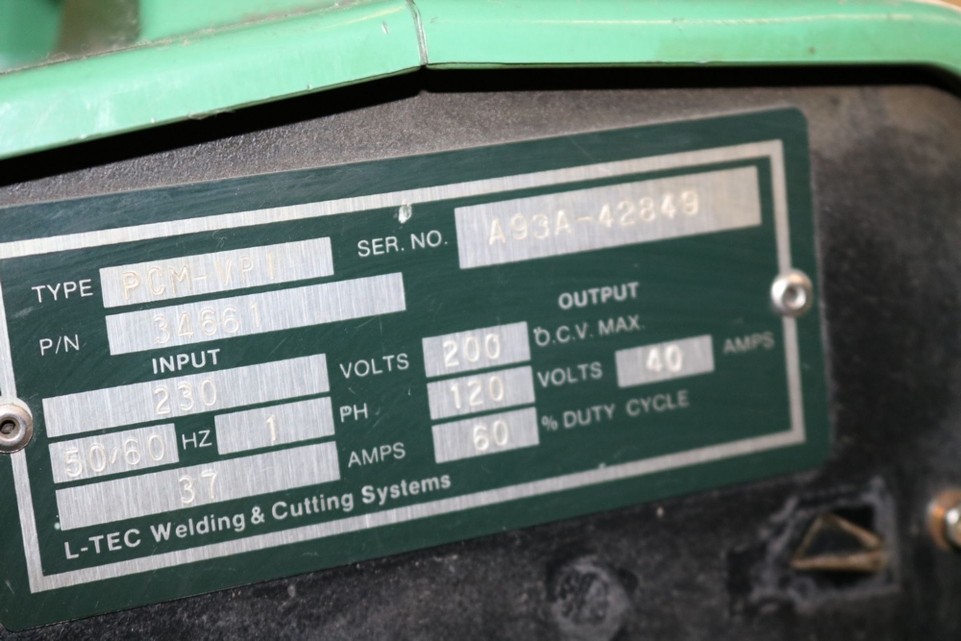 L-Tec PCM-VDi Welding and Cutting System, Plasma Arc Cutting Torch PT-31XL