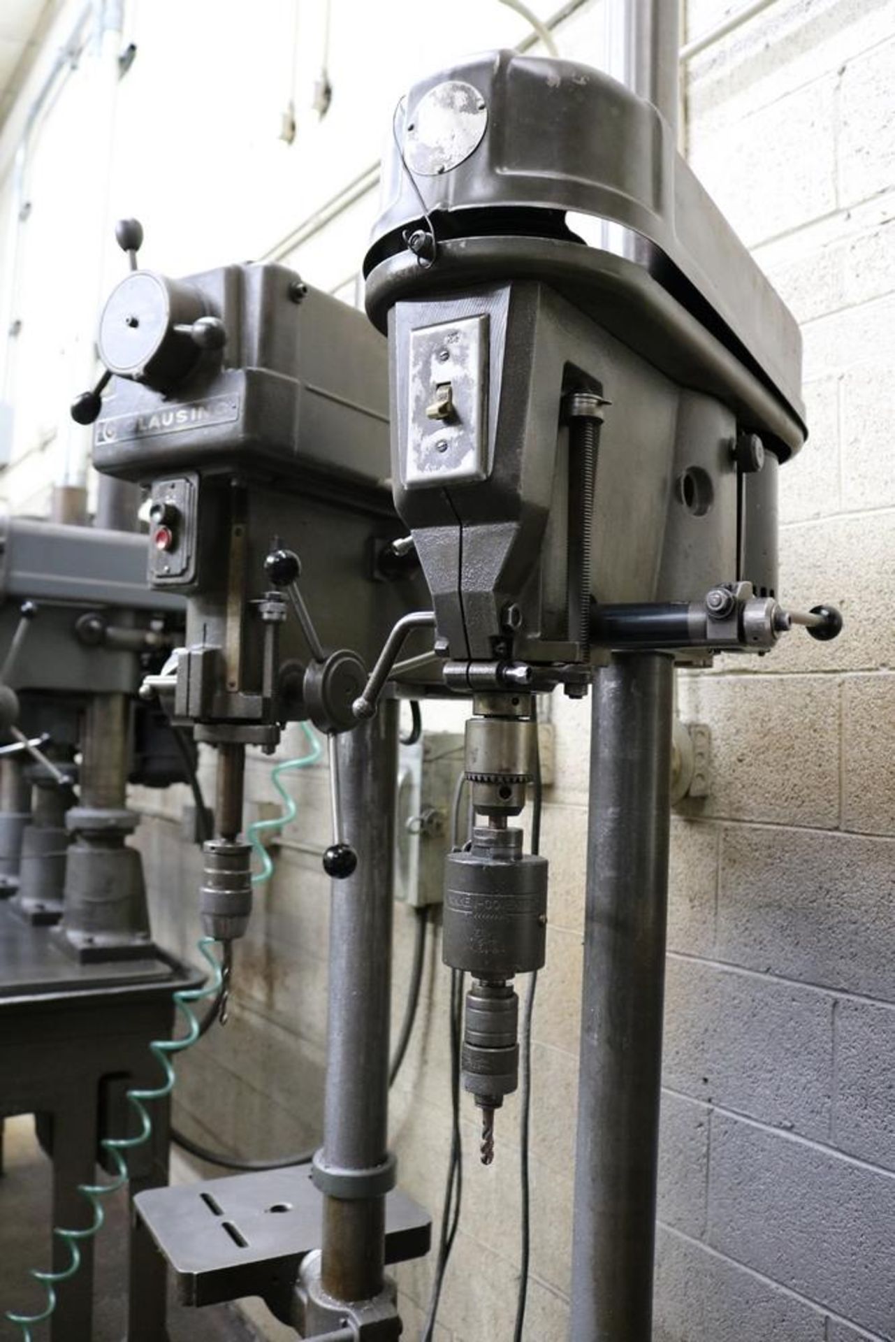 Clausing Drill Press Model 1672, SN 513887 and Rockwell Drill Press ...