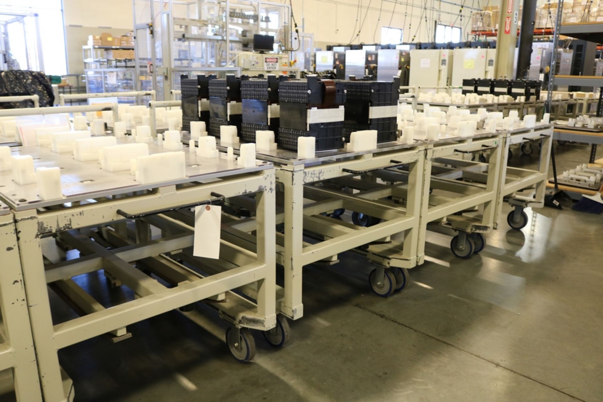 (4) Custom Made Die Carts For Module Final Assembly, Can Be Converted ...