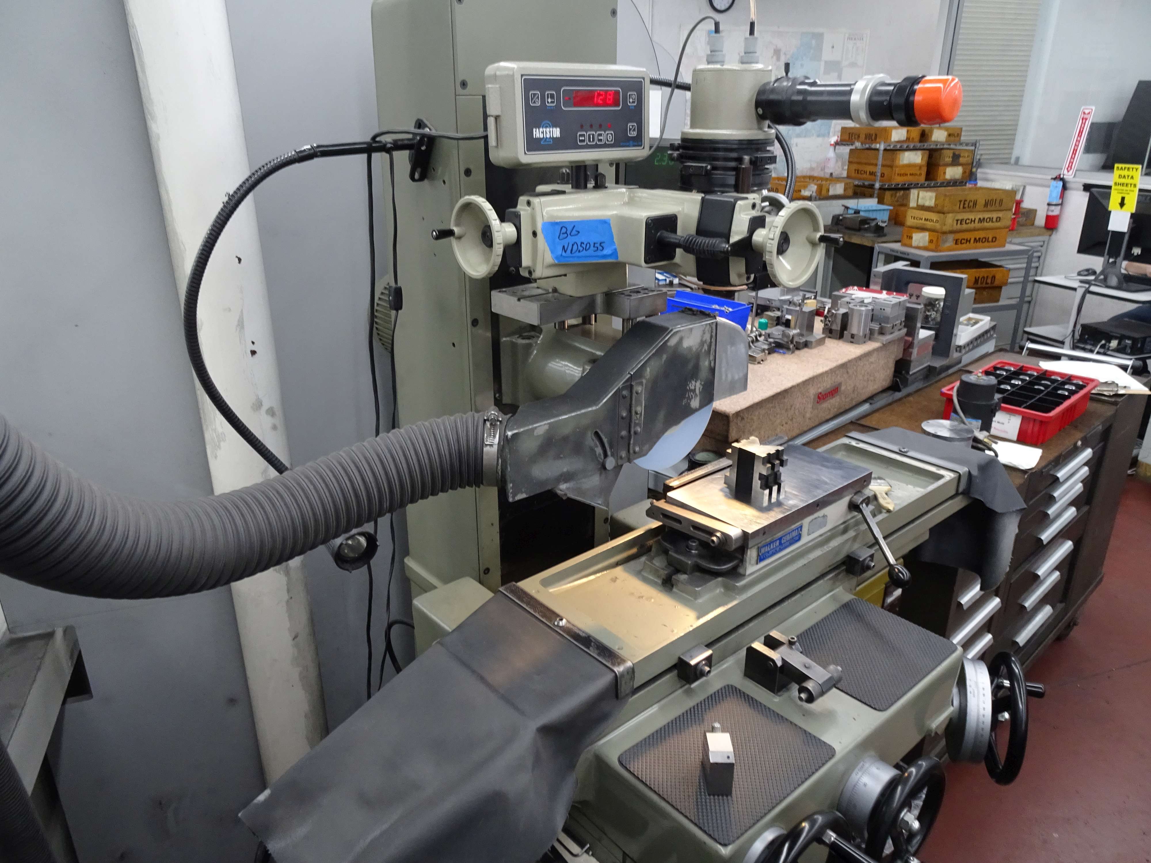Mitsui MSG-200MH Surface Grinder, 6" x 12" Walker Ceramax Magnetic ...