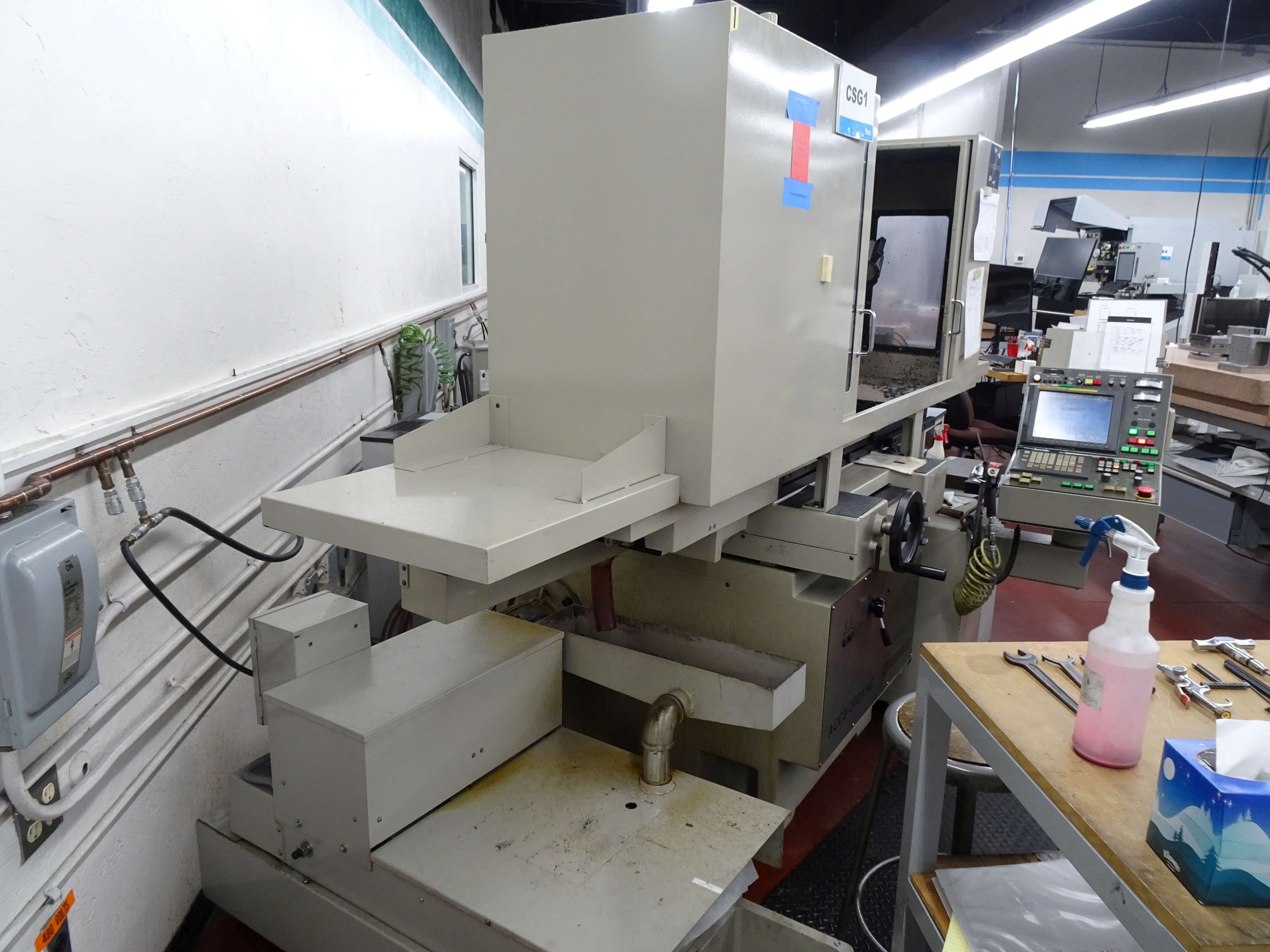 Okamoto 8" x 20" Grind-X CNC Grinder, Model ACC-8-20DXNC, Fanuc Series ...