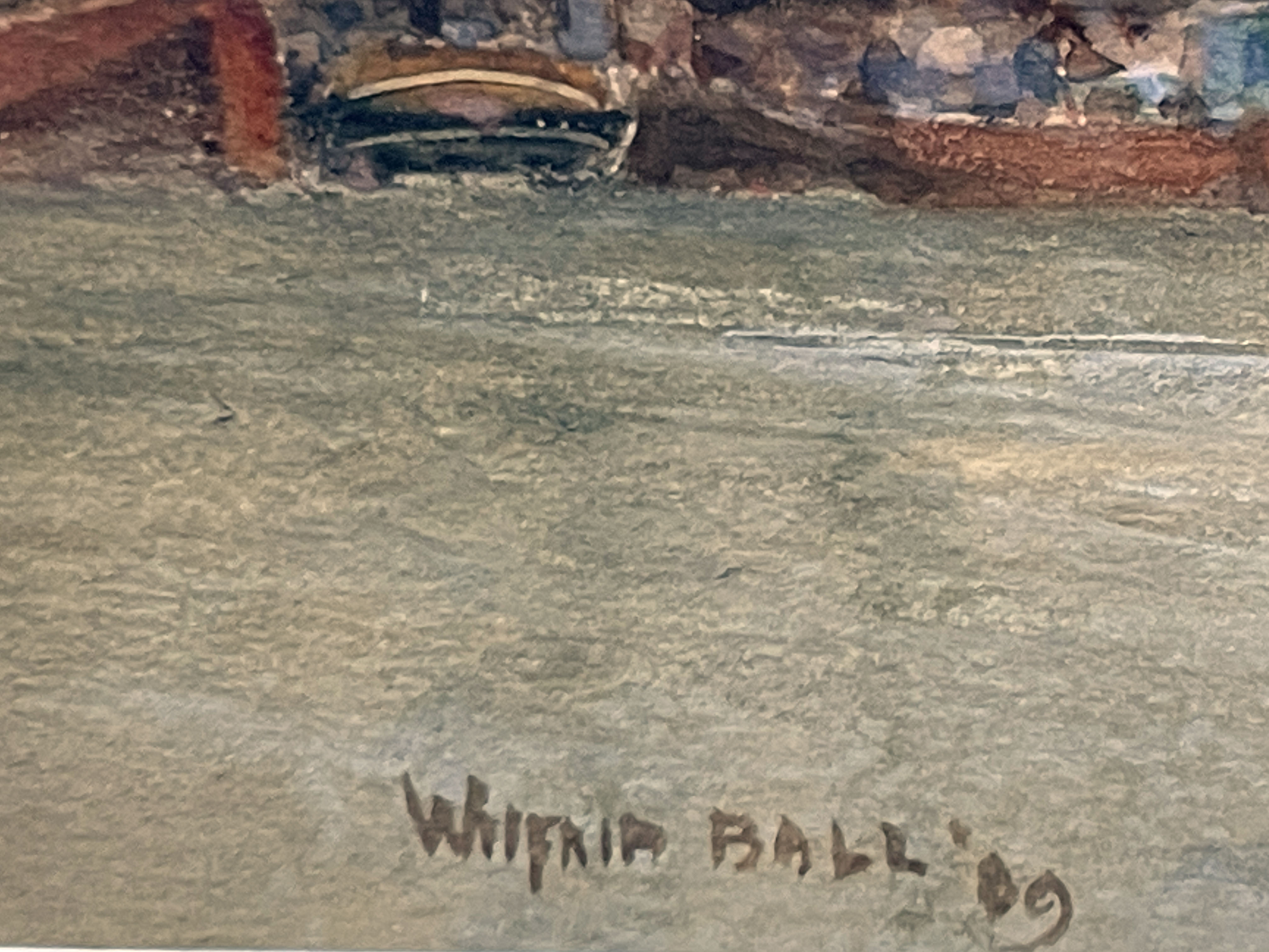 Wilfred Williams Ball (British, 1853-1917), Dutch Harbour scene ...