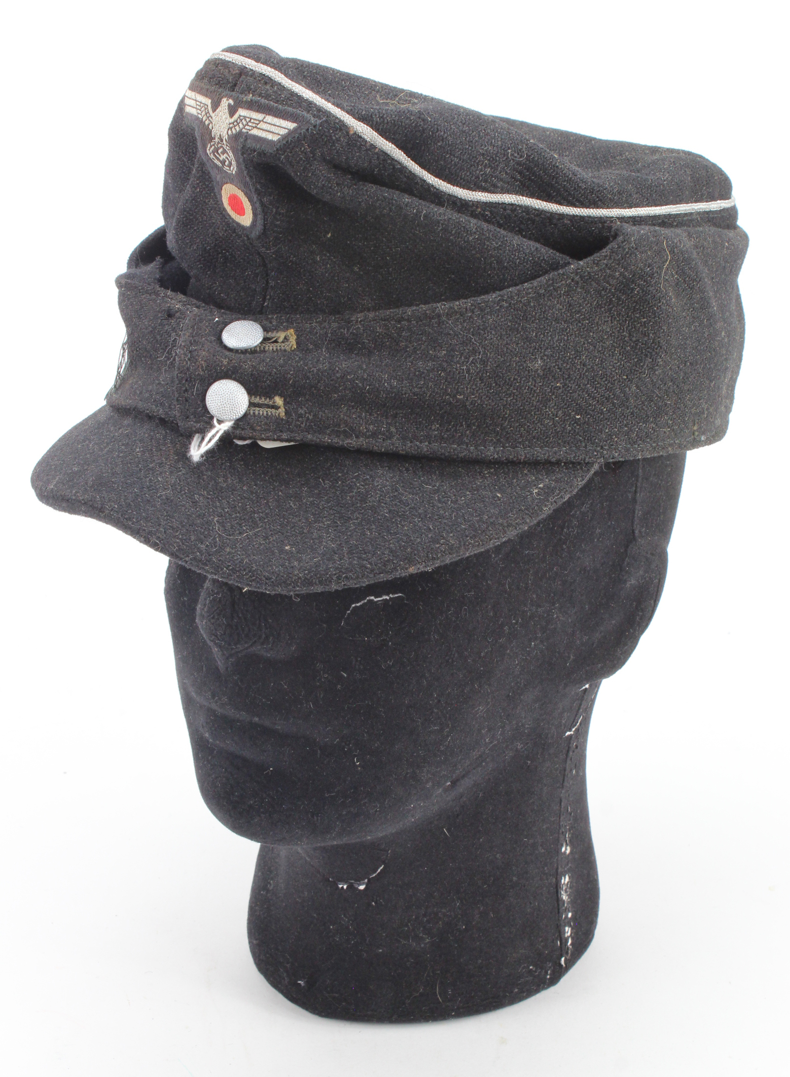 German Nazi Panzer Officers M43 Field Cap.