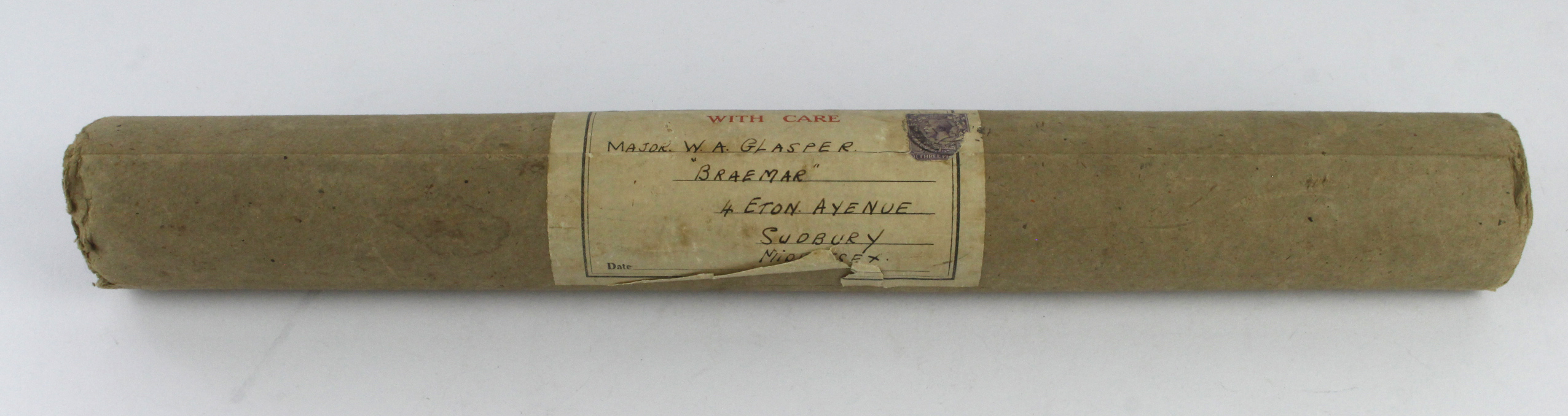 RAF Commission Scrolls 1918 & 1920 for Flying Officer Wilfred Alec ...